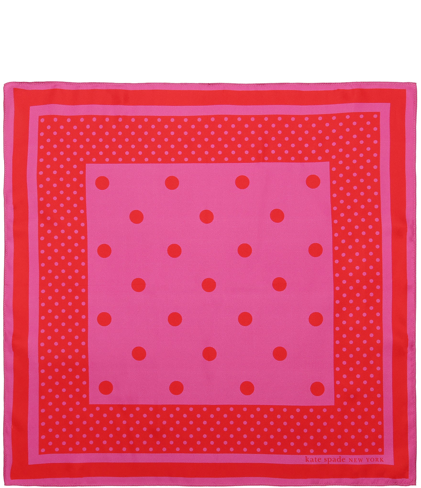 kate spade new york Lady Dot Bandana Square Scarf | Dillard's