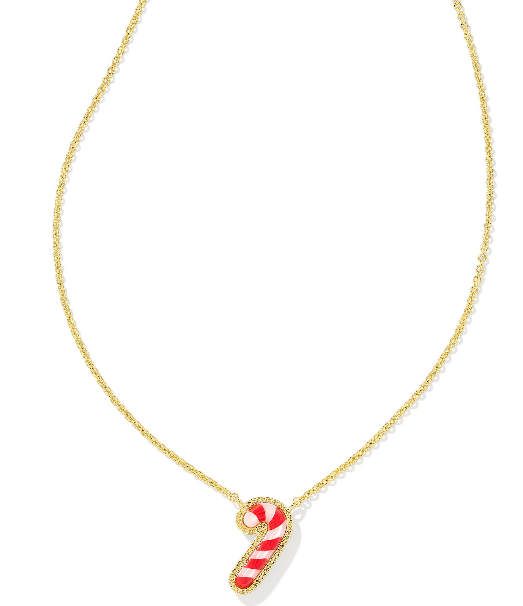 Kendra Scott Candy Cane Short Pendant Necklace | Dillard's