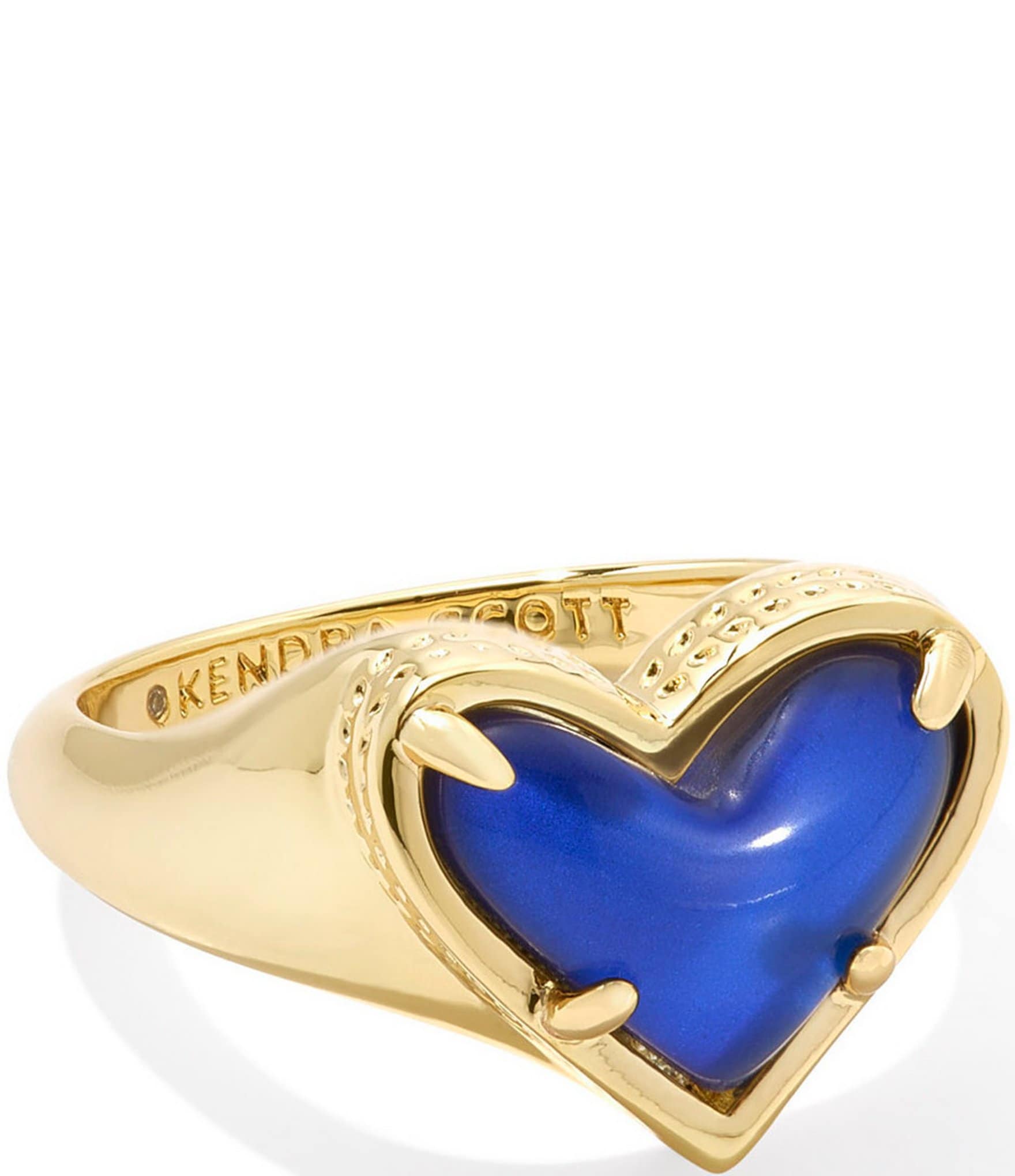 Kendra Scott Framed Ari Heart Color Changing Band Ring | Dillard's