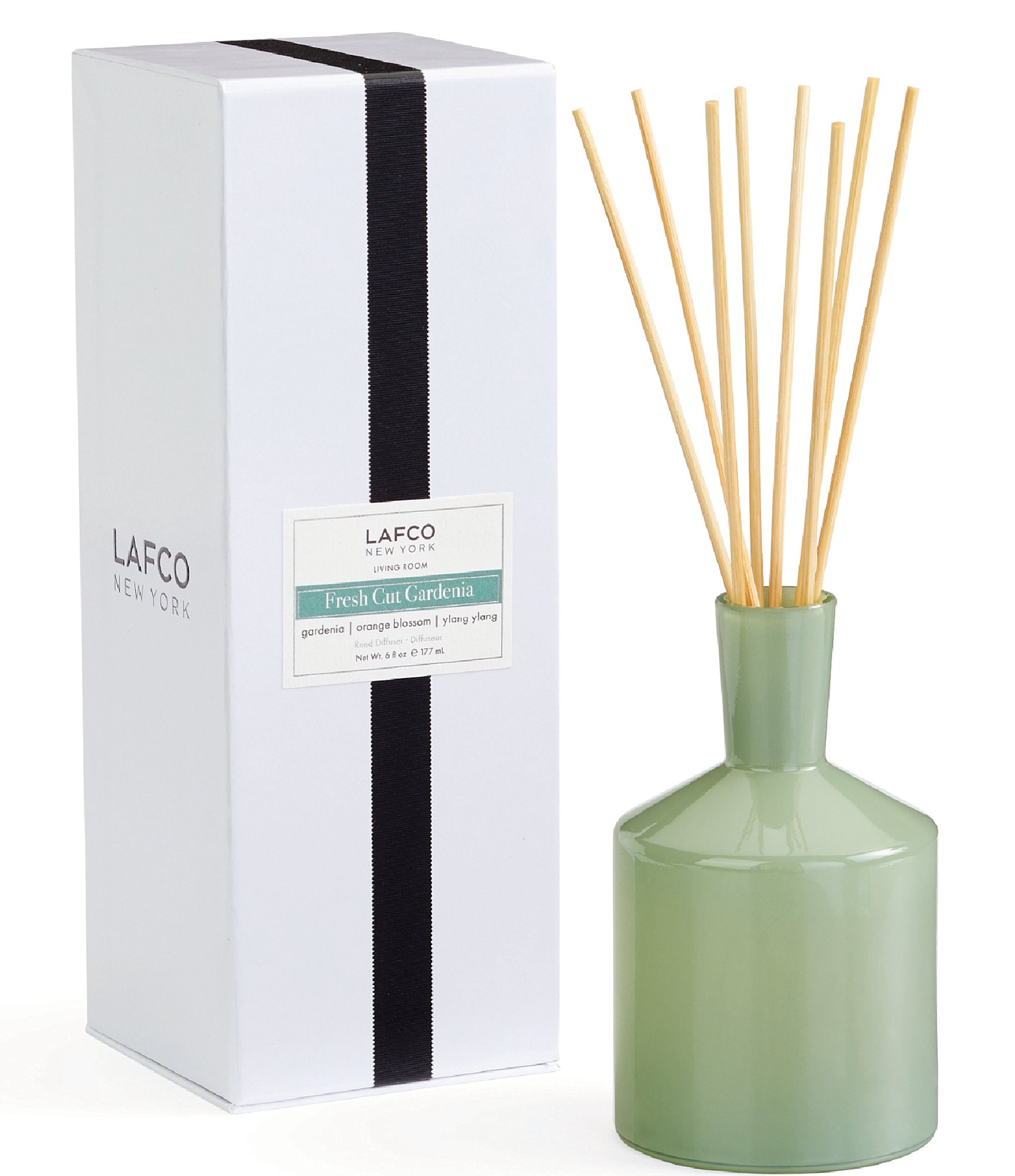 LAFCO New York Fresh Cut Gardenia Classic 6oz Reed Diffuser | Dillard's