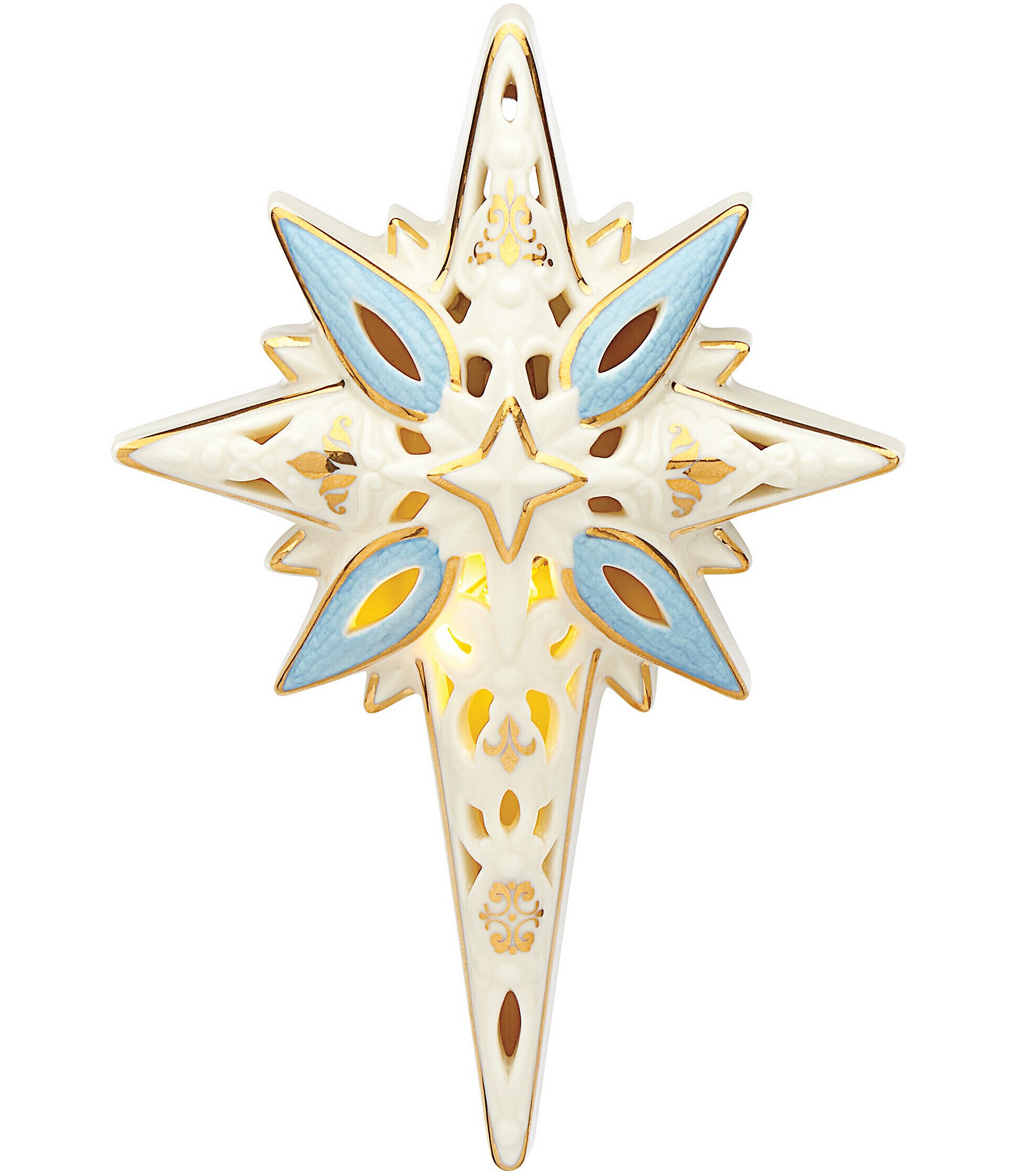 Lenox First Blessing Nativity Lighted Star Figurine | Dillard's