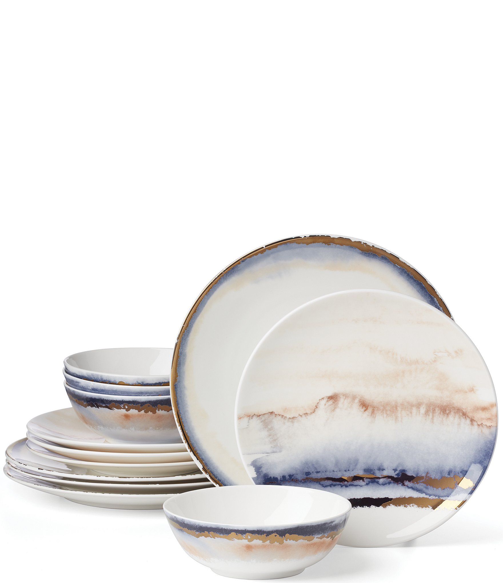 Lenox Summer Radiance 12-Piece Dinnerware Set | Dillard's