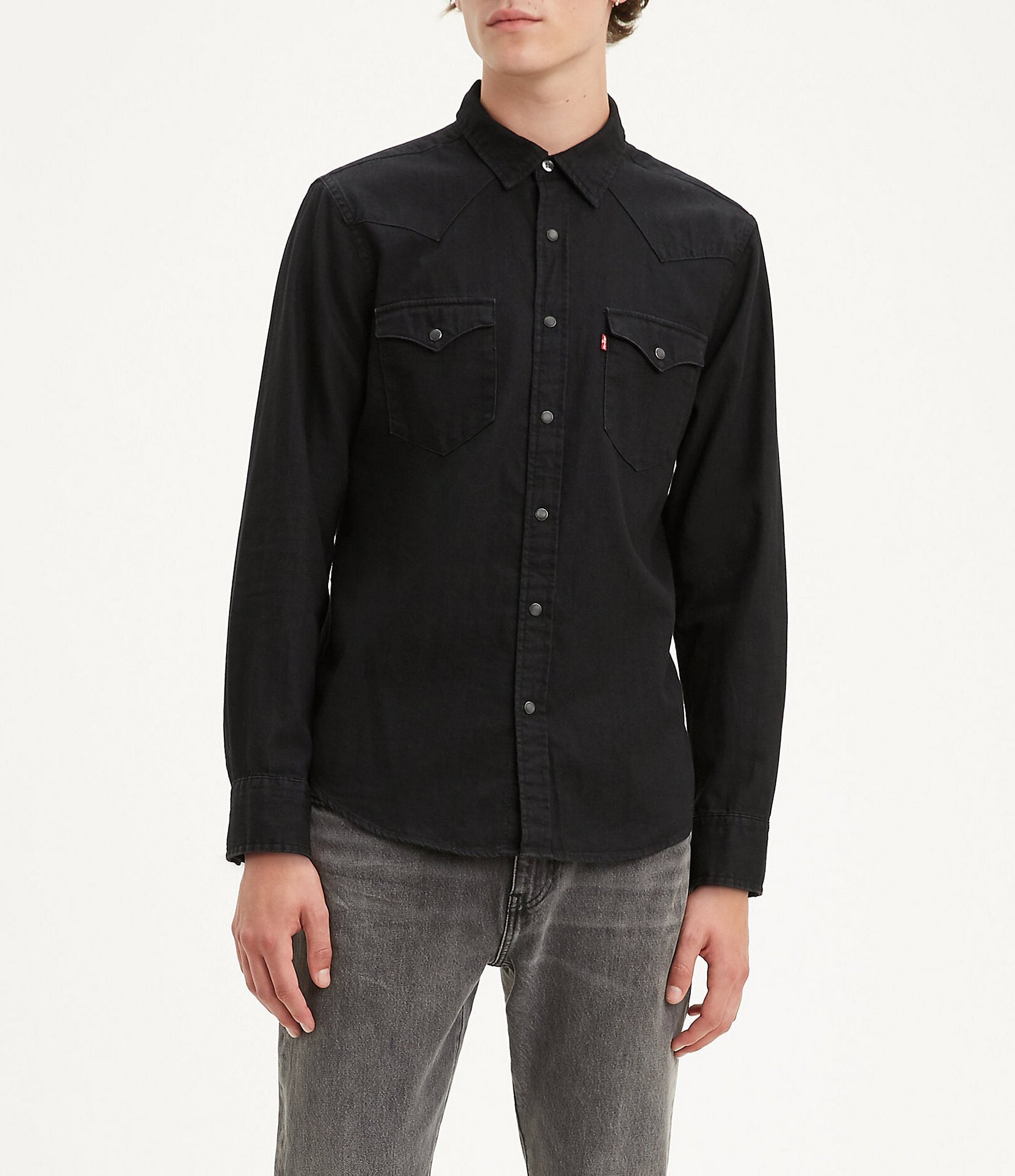 Levi's® Standard Fit Classic Western Snap-Front Shirt | Dillard's