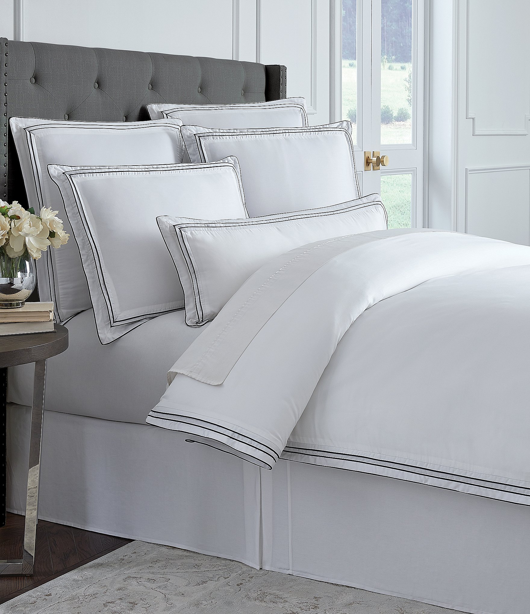 Luxury Hotel Elegance Sateen Duvet Cover Mini Set | Dillard's