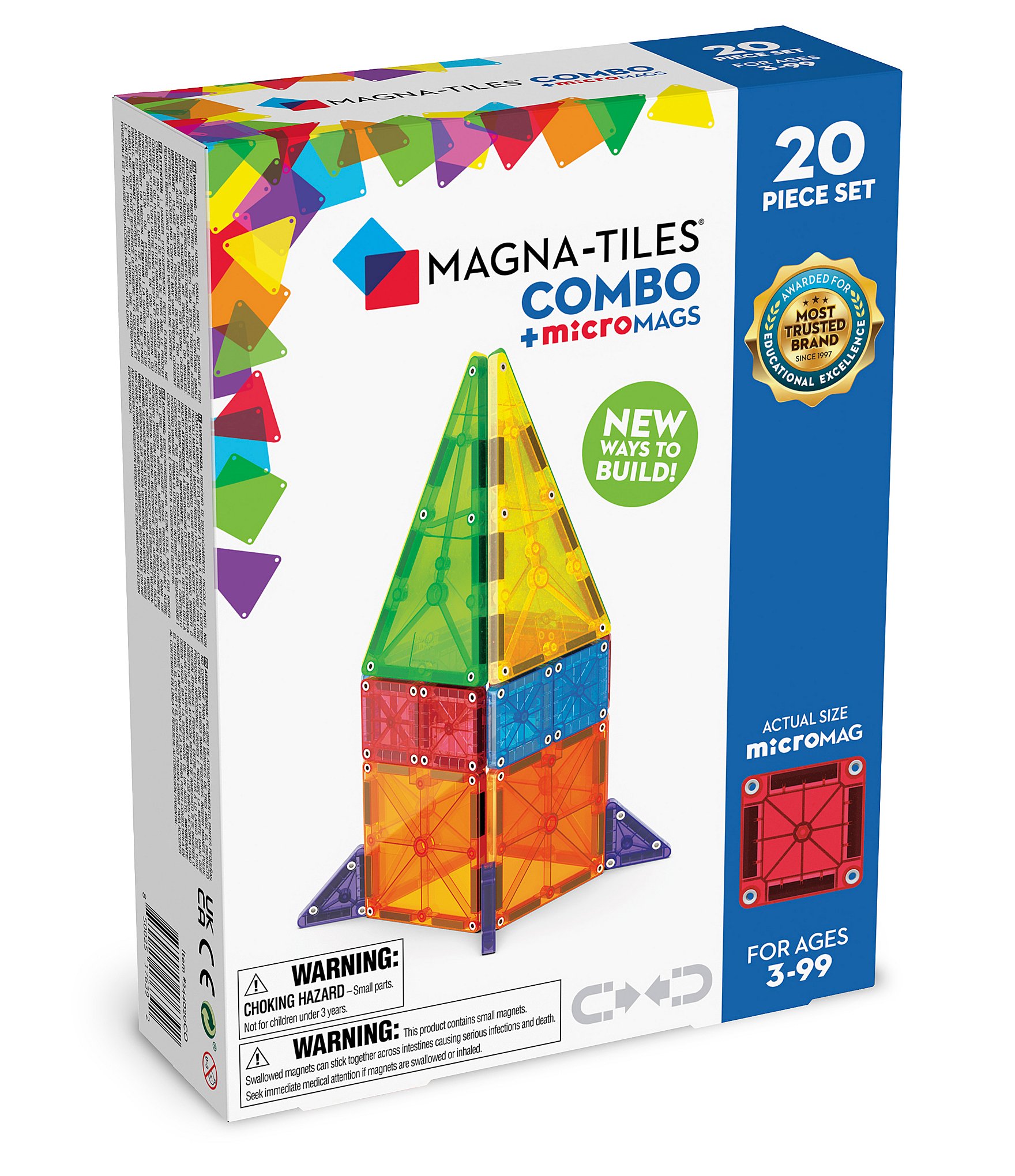 Magna-Tiles® Combo 20-Piece Set | Dillard's