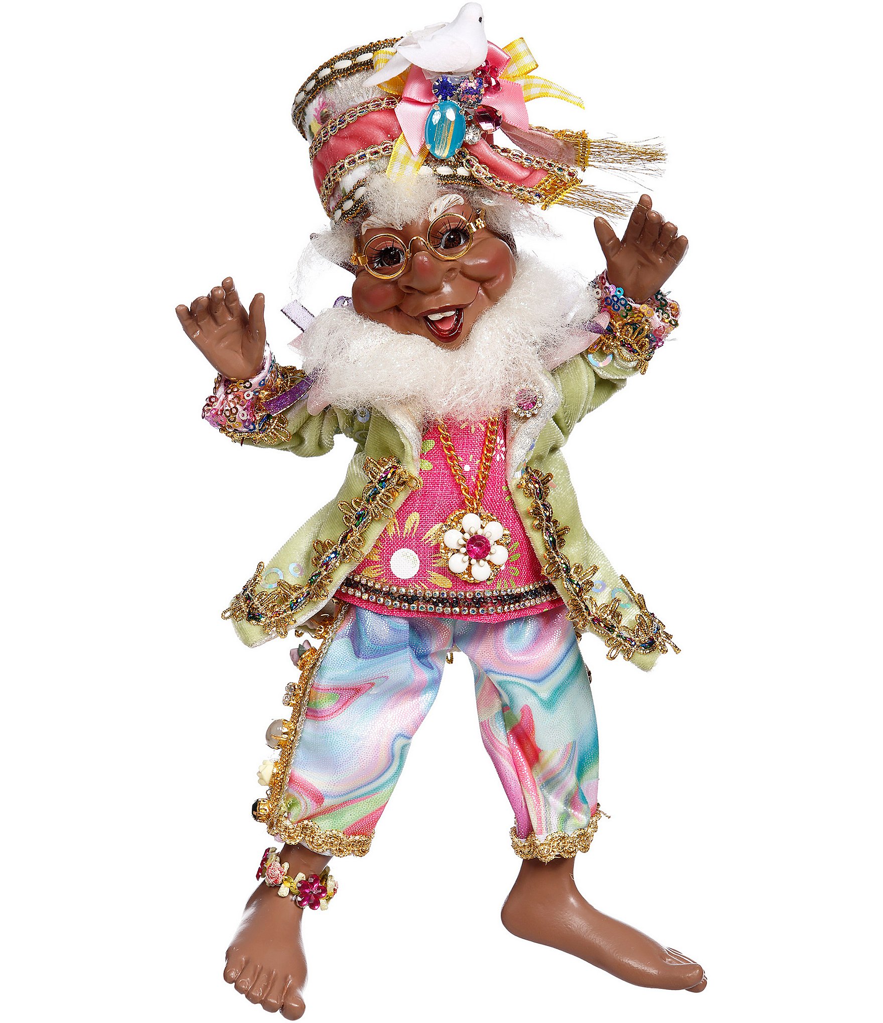Mark Roberts African American Groovy Elf, Medium | Dillard's