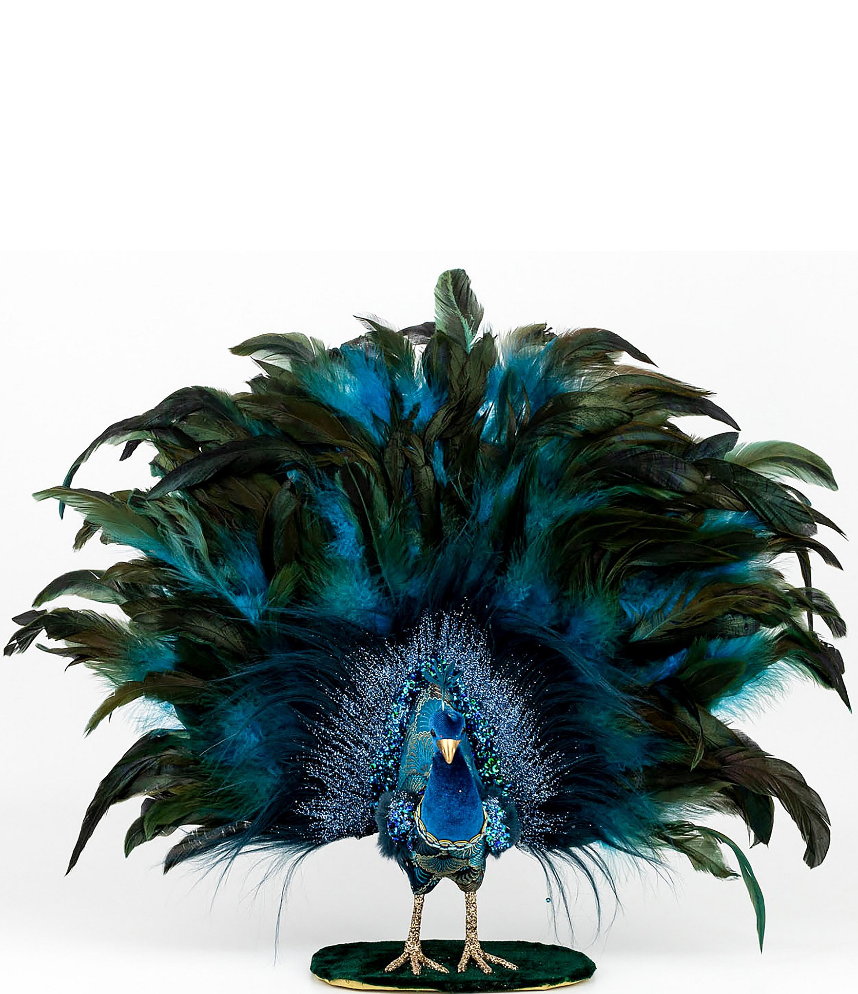 Mark Roberts Open Tail Feather Peacock -19x17 inch. | Dillard's