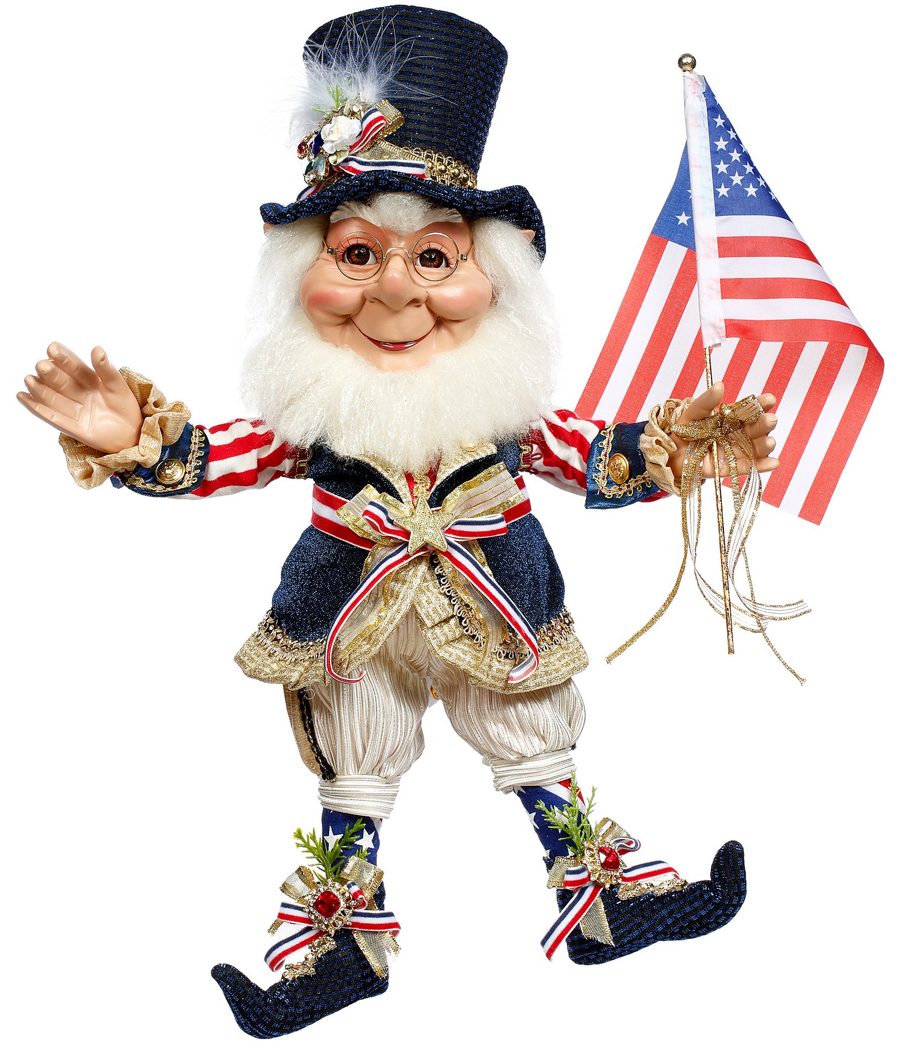 Mark Roberts Star Spangled Banner Elf | Dillard's