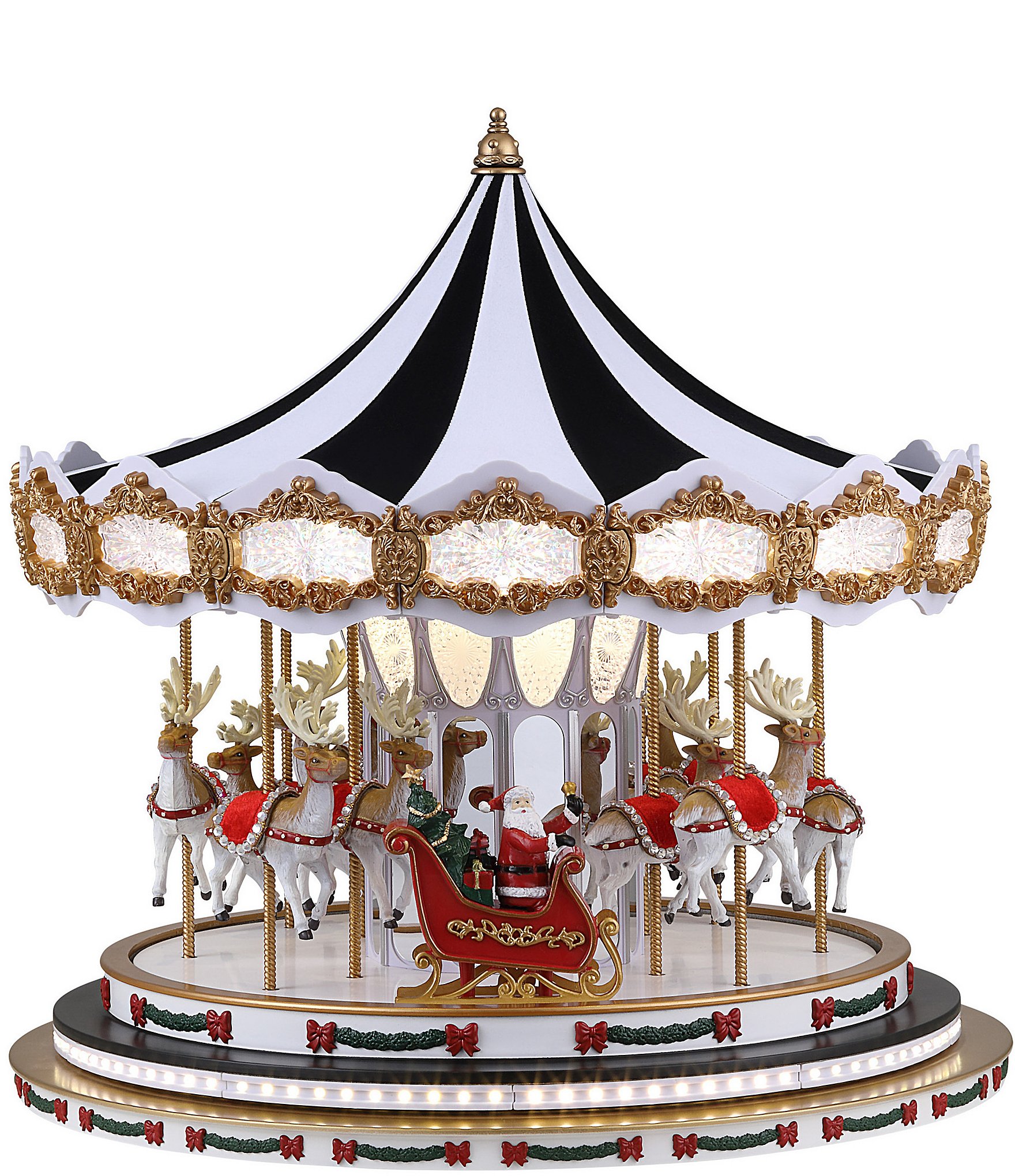 Mr christmas carousel store