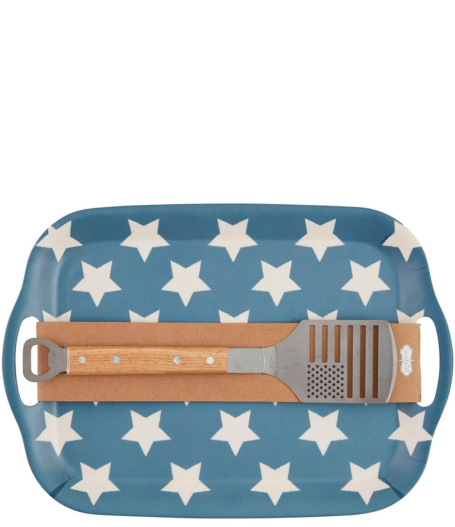 Mud Pie Americana Tray & Spatula Set | Dillard's