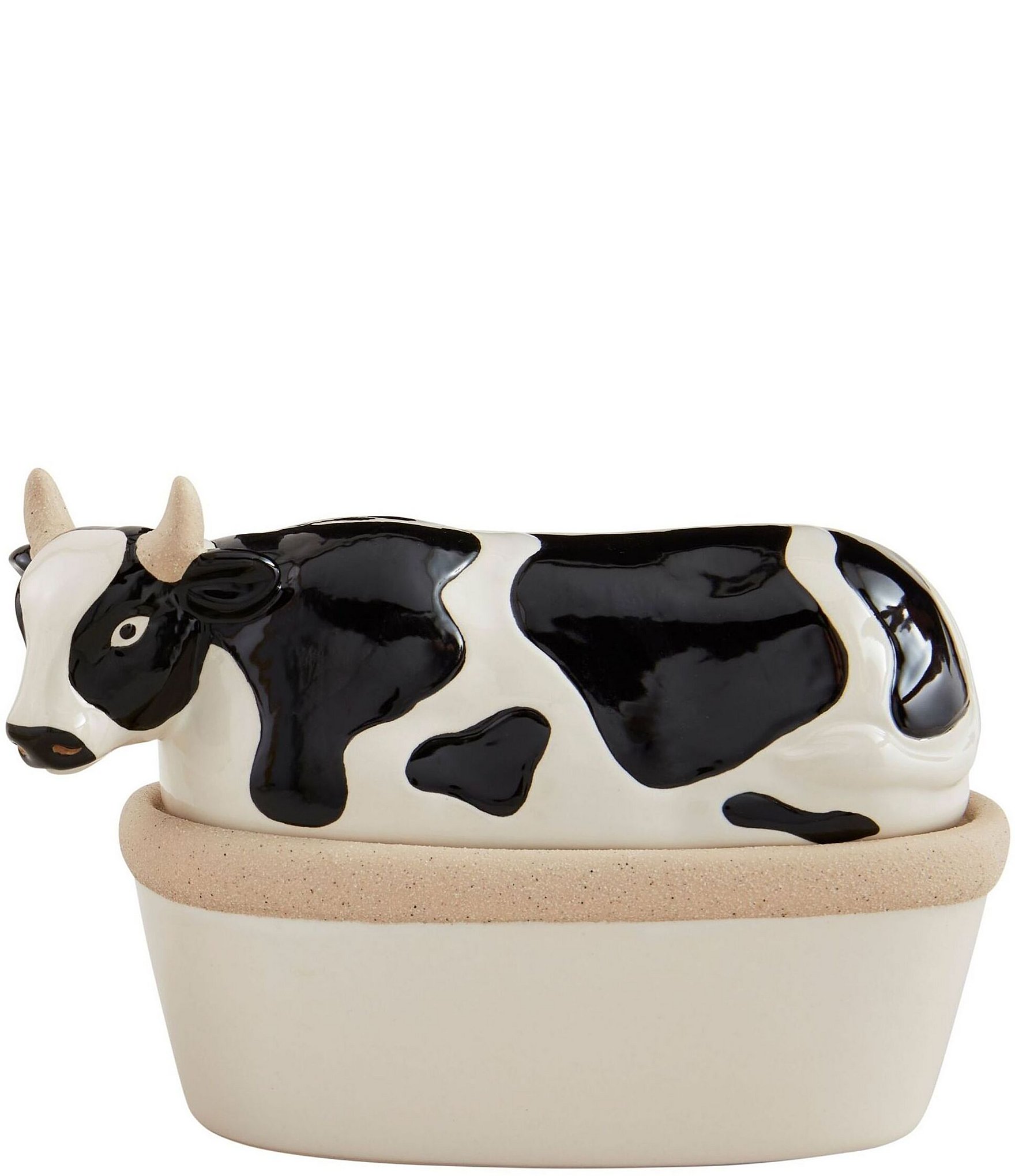 Mud Pie Farmstead Lidded Cow Dish | Dillard's