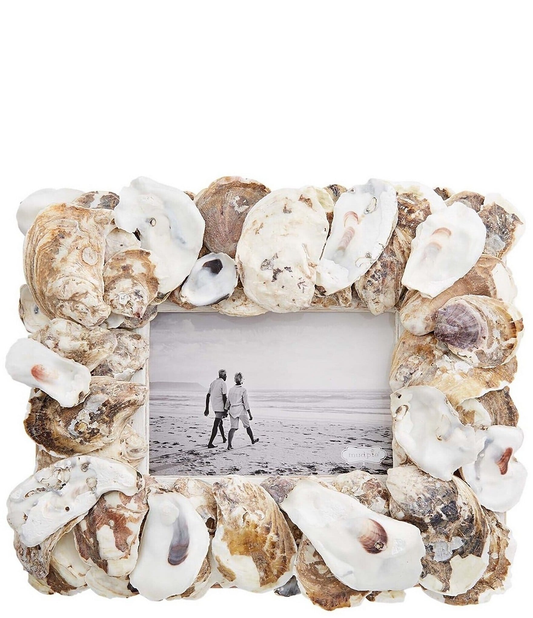 Mud Pie Oyster Shell Picture Frame, 4x6 | Dillard's