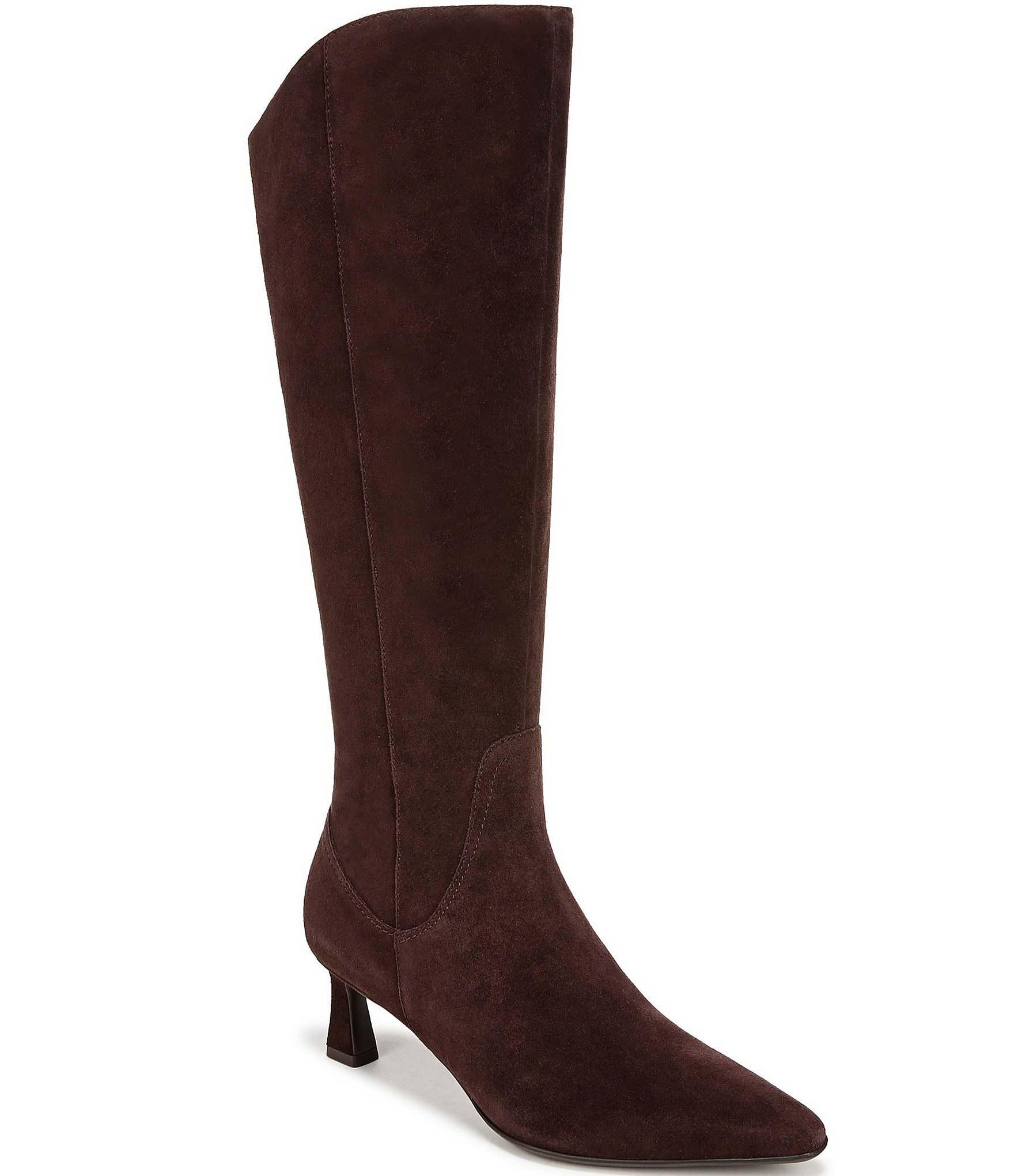 Naturalizer Deesha True Colors Suede Tall Dress Boots | Dillard's