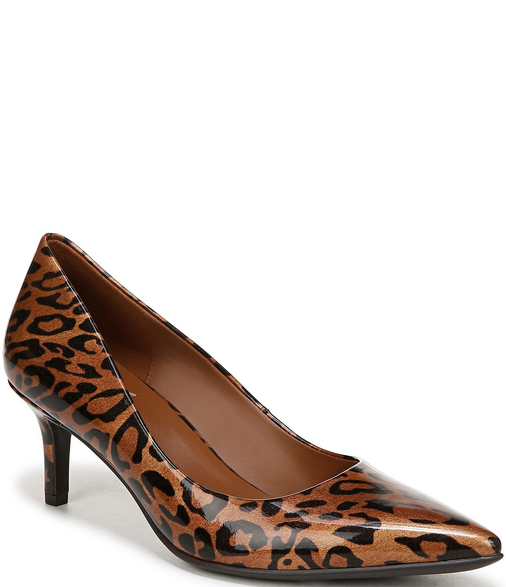 Naturalizer Everly Patent Leopard Print Pumps | Dillard's