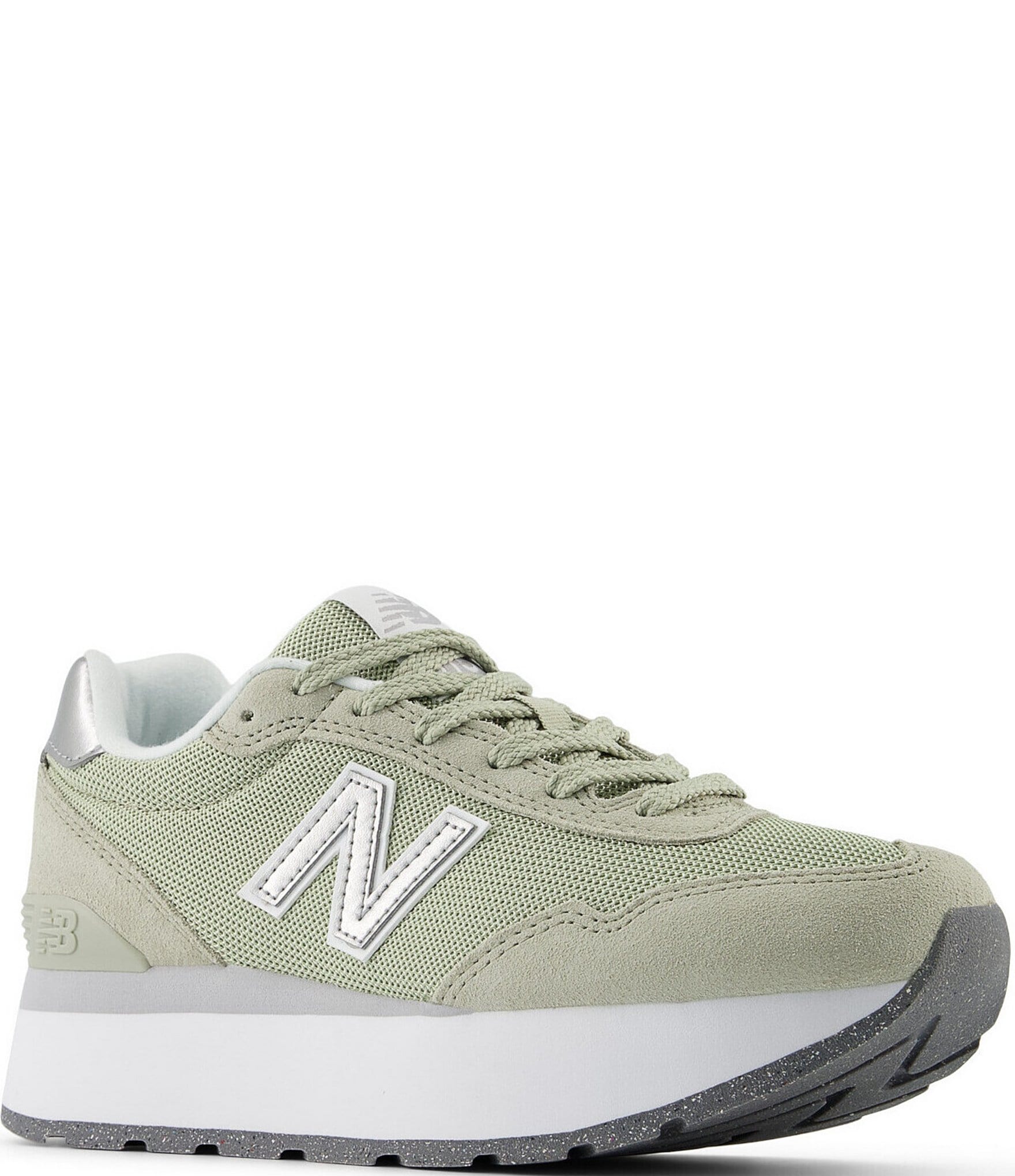 New Balance Women's 515 Metallic Logo Platform Lifestyle Sneakers ...