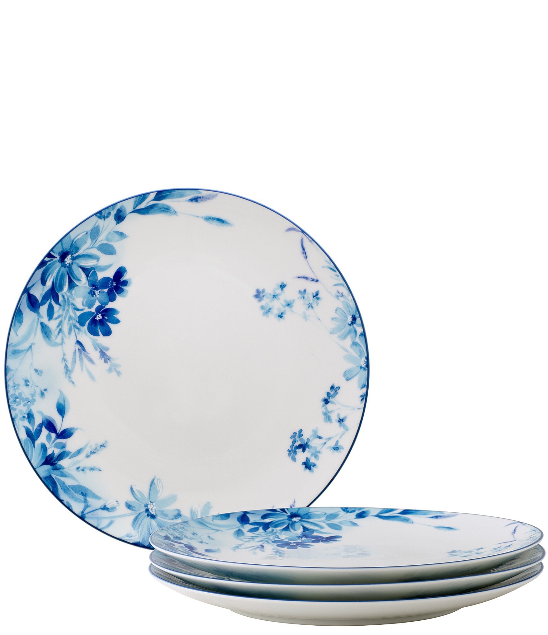 Noritake Blossom Road 4-Piece Dinner Plate Set | Dillard's