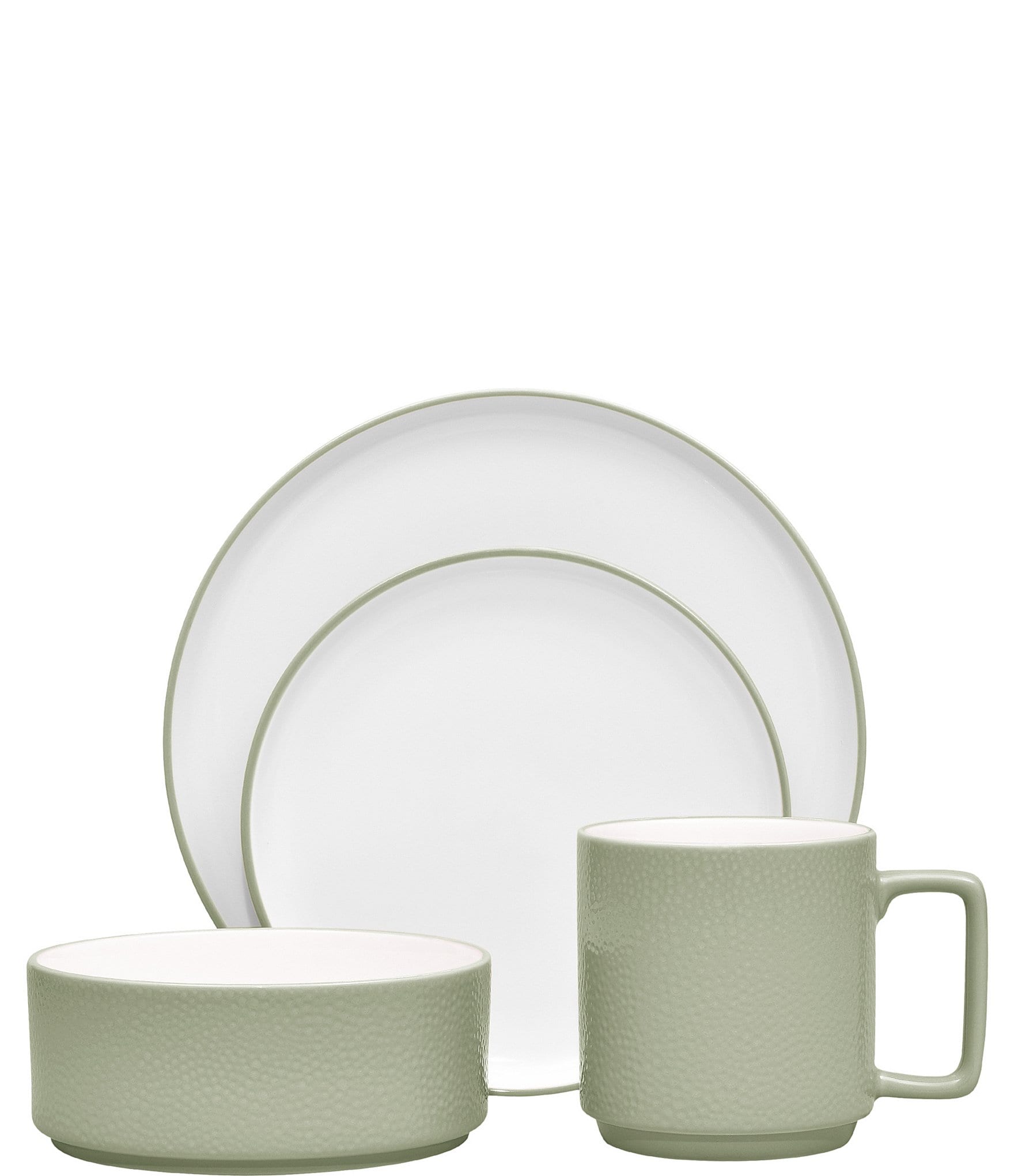 Noritake Colortex Stone Sage 4-piece place setting | Dillard's
