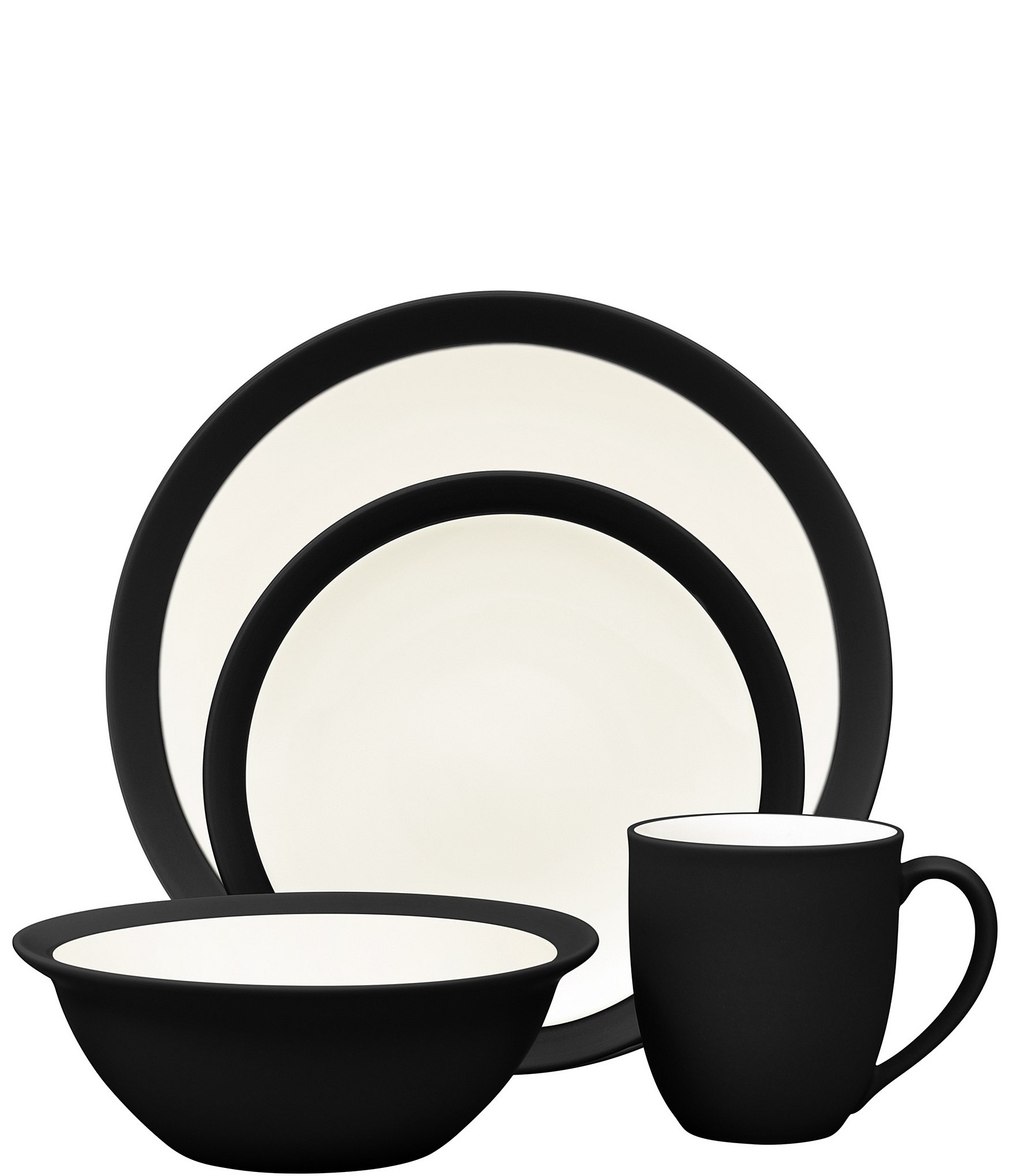 Noritake Colorwave Graphite Collection 4-Piece Curve Place Setting ... Noritake Colorwave Graphite Collection 4-Piece Curve Place Setting ...