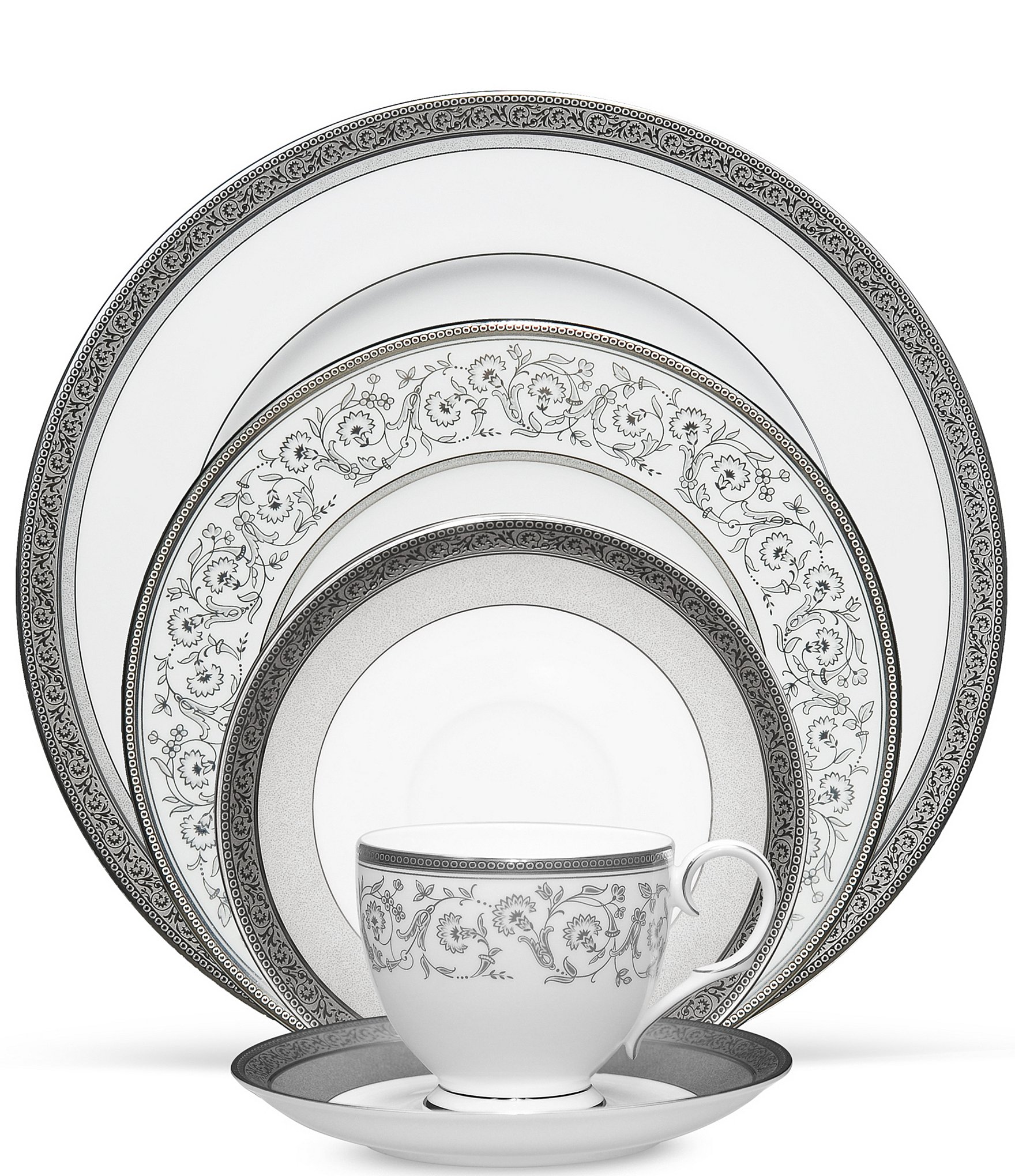 Noritake Summit Platinum Collection 5-Piece Place Setting | Dillard's