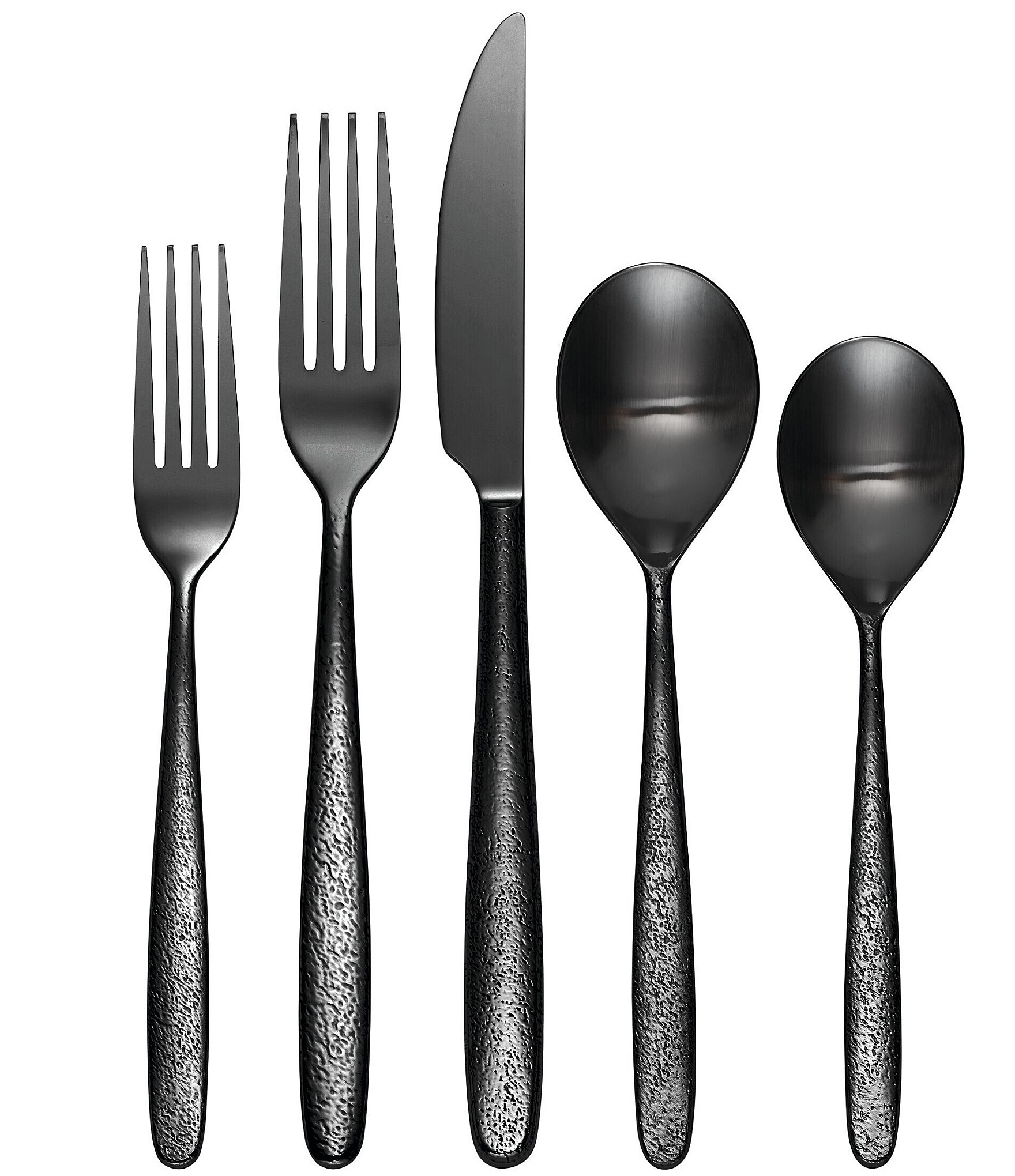 Oneida Storm 20-Piece Stainless Steel Black Flatware Set | Dillard's