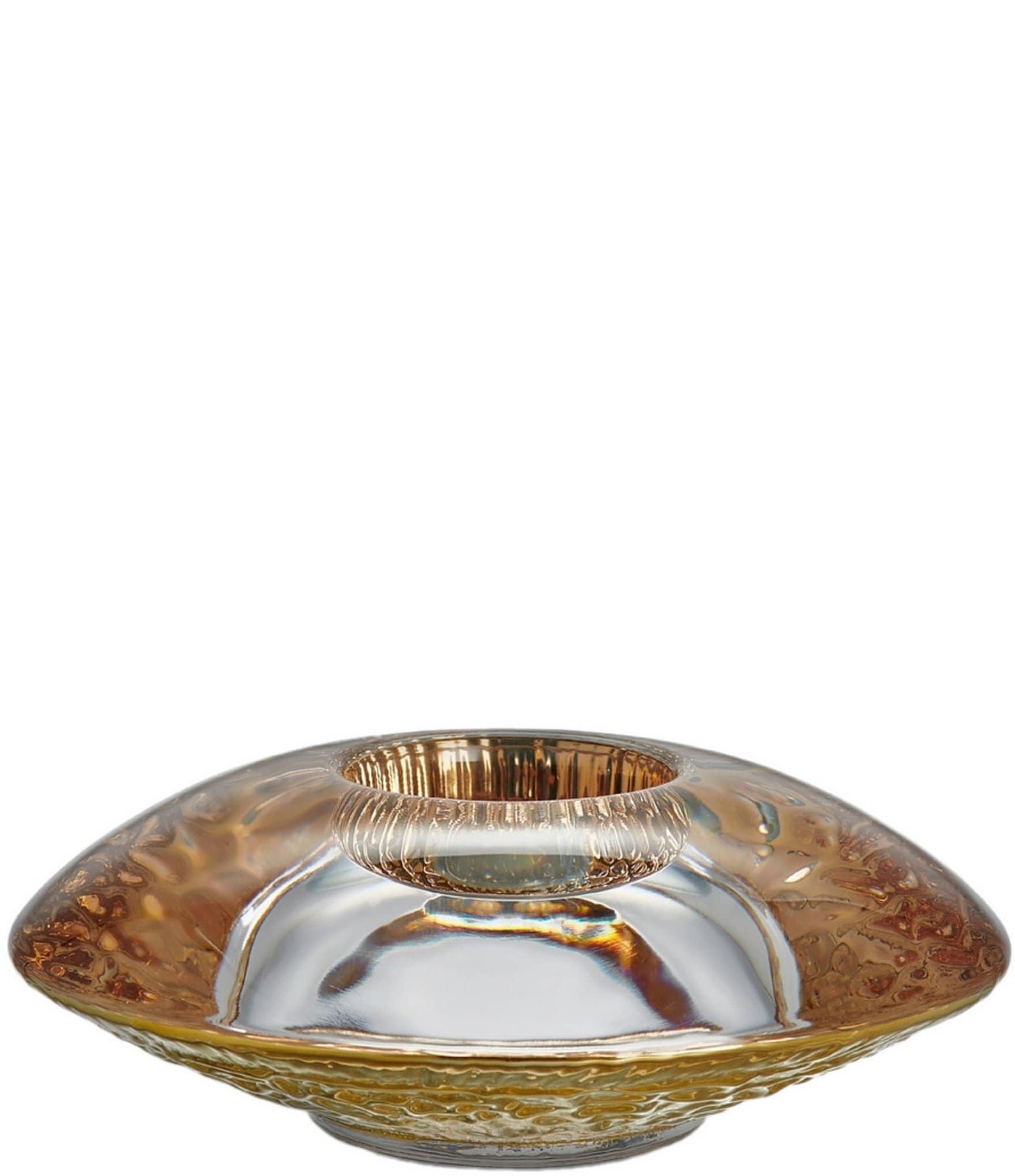 Orrefors Discus Gold Votive | Dillard's