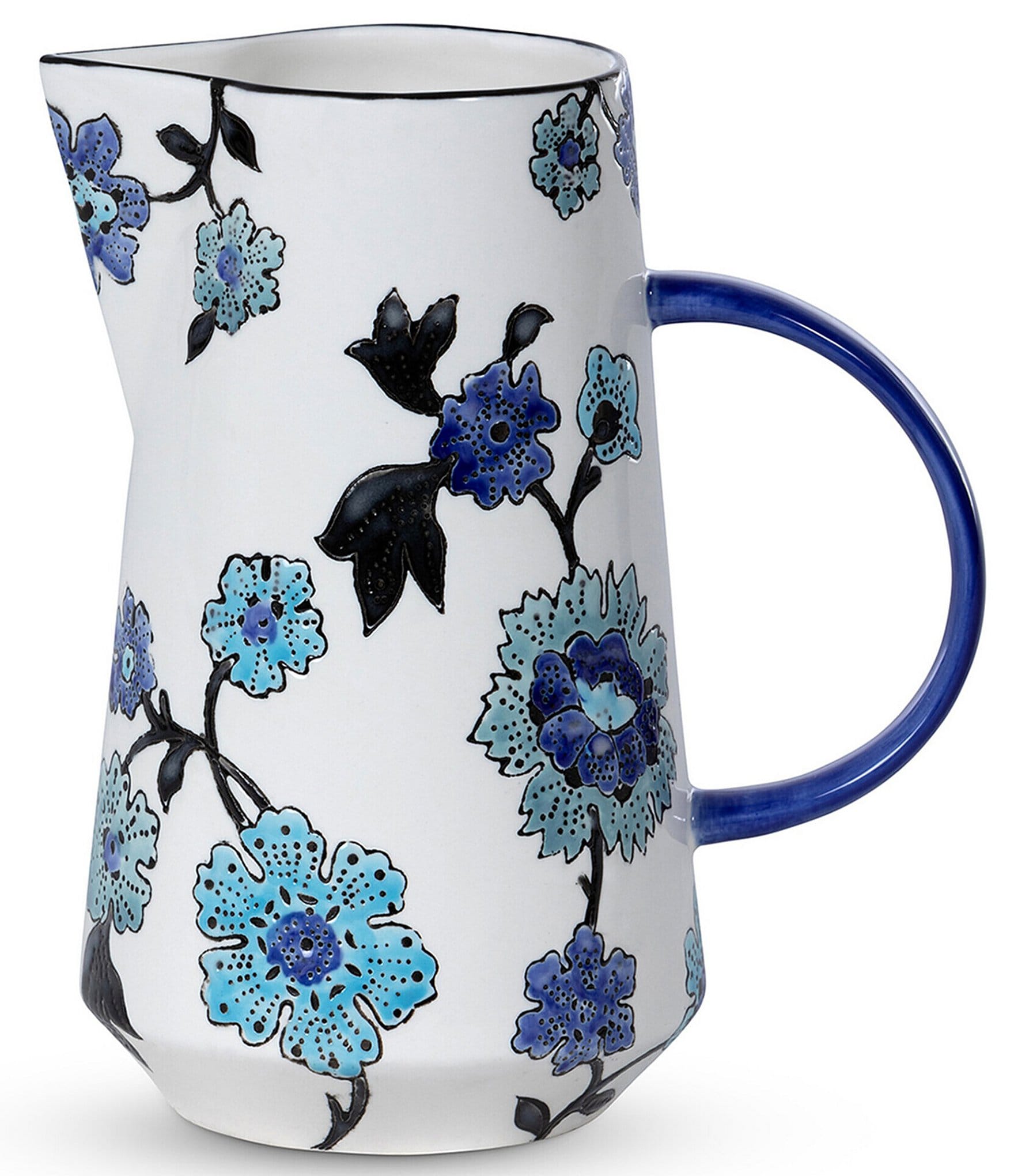 Park Hill Periwinkle Vine Pattern Pitcher | Hamilton Place