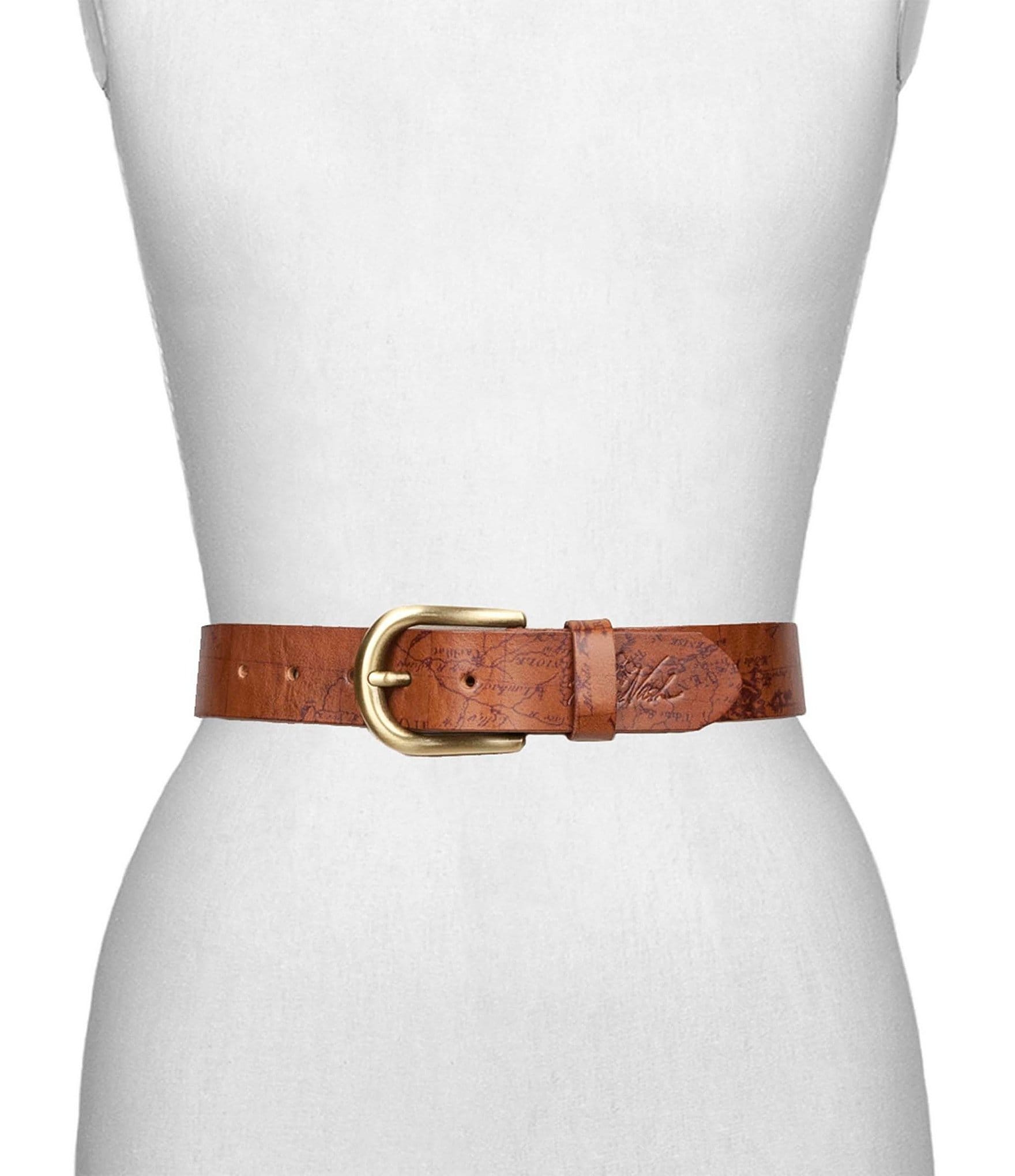 Patricia Nash Signature Map Vietri Belt | Hamilton Place