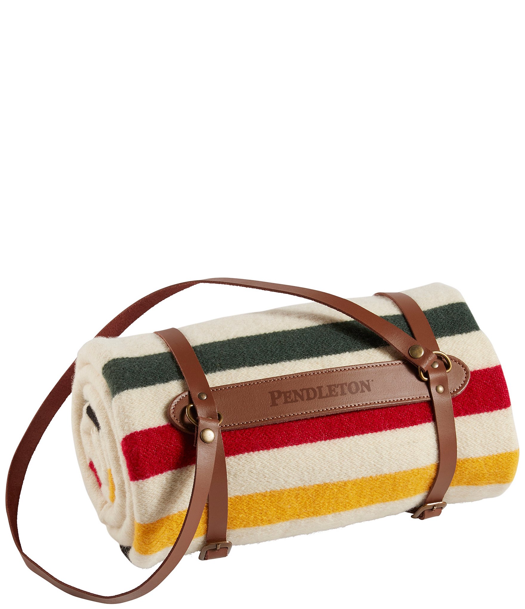 Pendleton National Parks Glacier Wool & Cotton Throw with Carrier | Dillard's