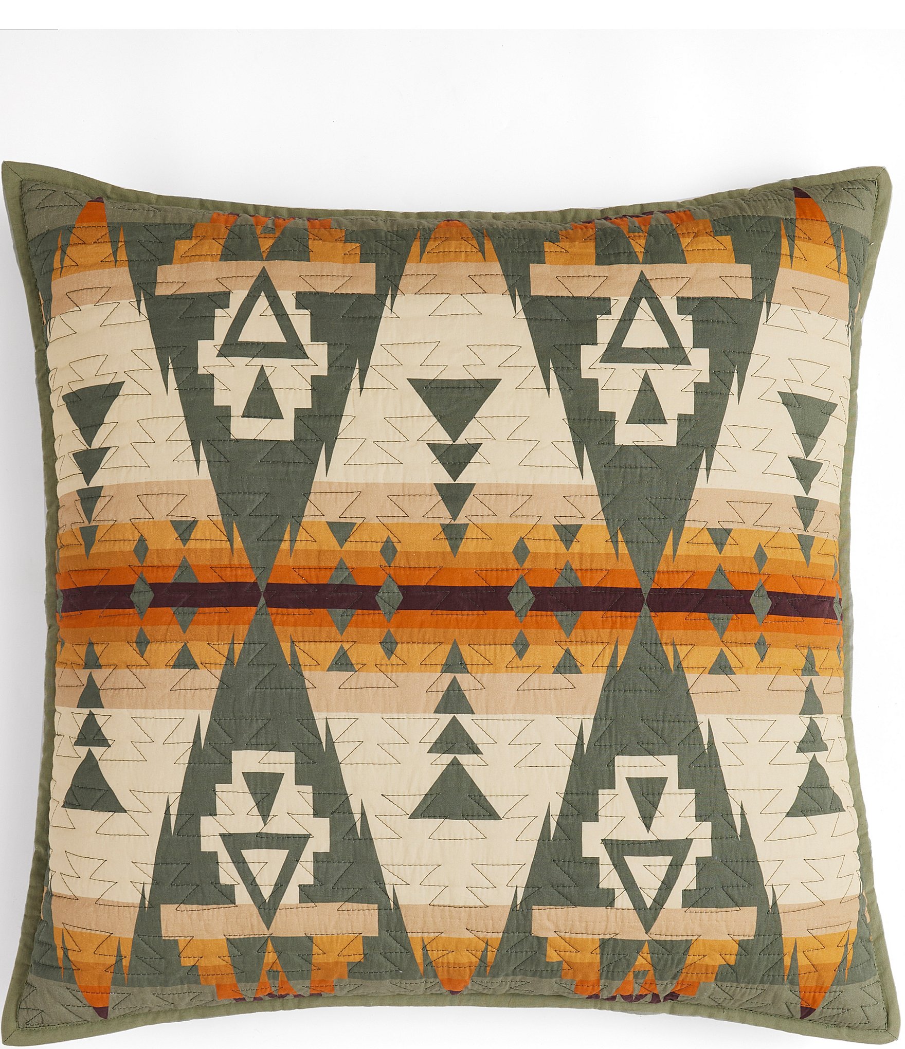 Pendleton Siskiyou Southwestern Print Euro Sham | Dillard's