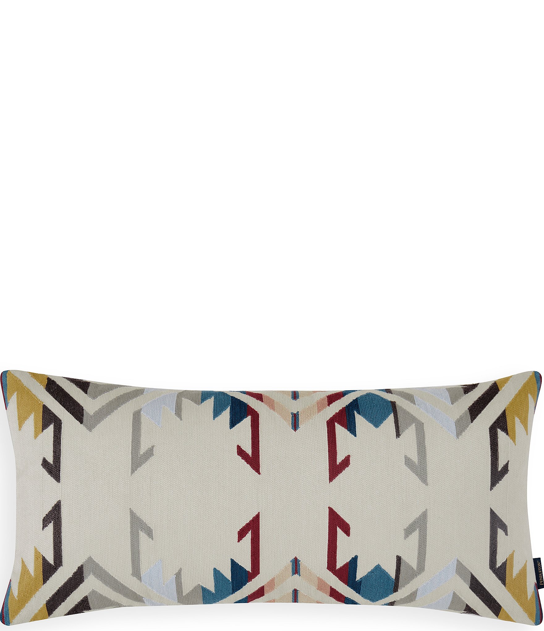 Pendleton White Sands Embroidered Rectangular Pillow | Dillard's