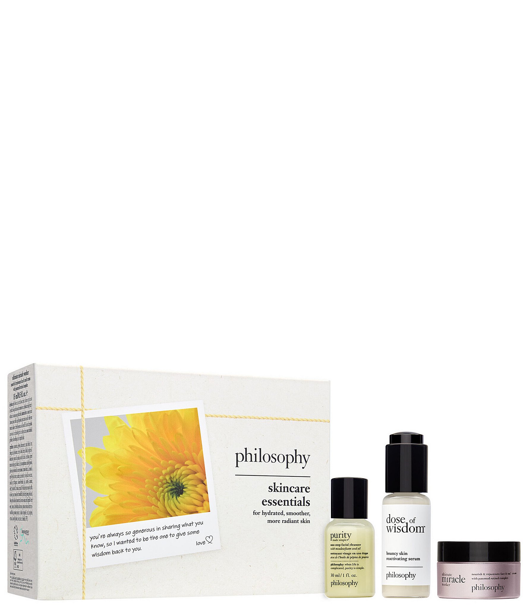 philosophy 3-Pc. Skincare Essentials Gift Set | Dillard's
