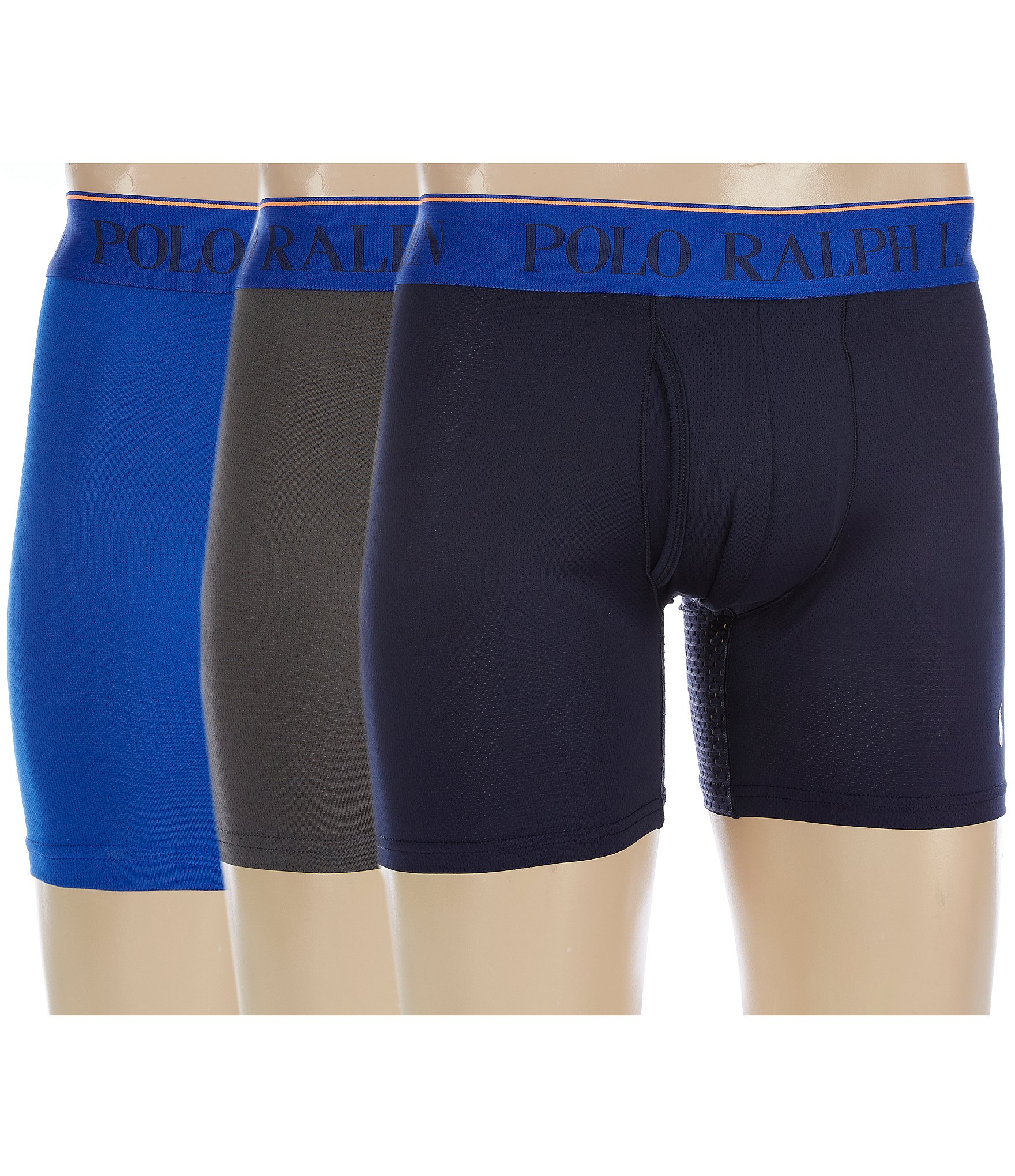 Polo Ralph Lauren 4D Flex Performance Boxer Briefs 3-Pack | Dillard's
