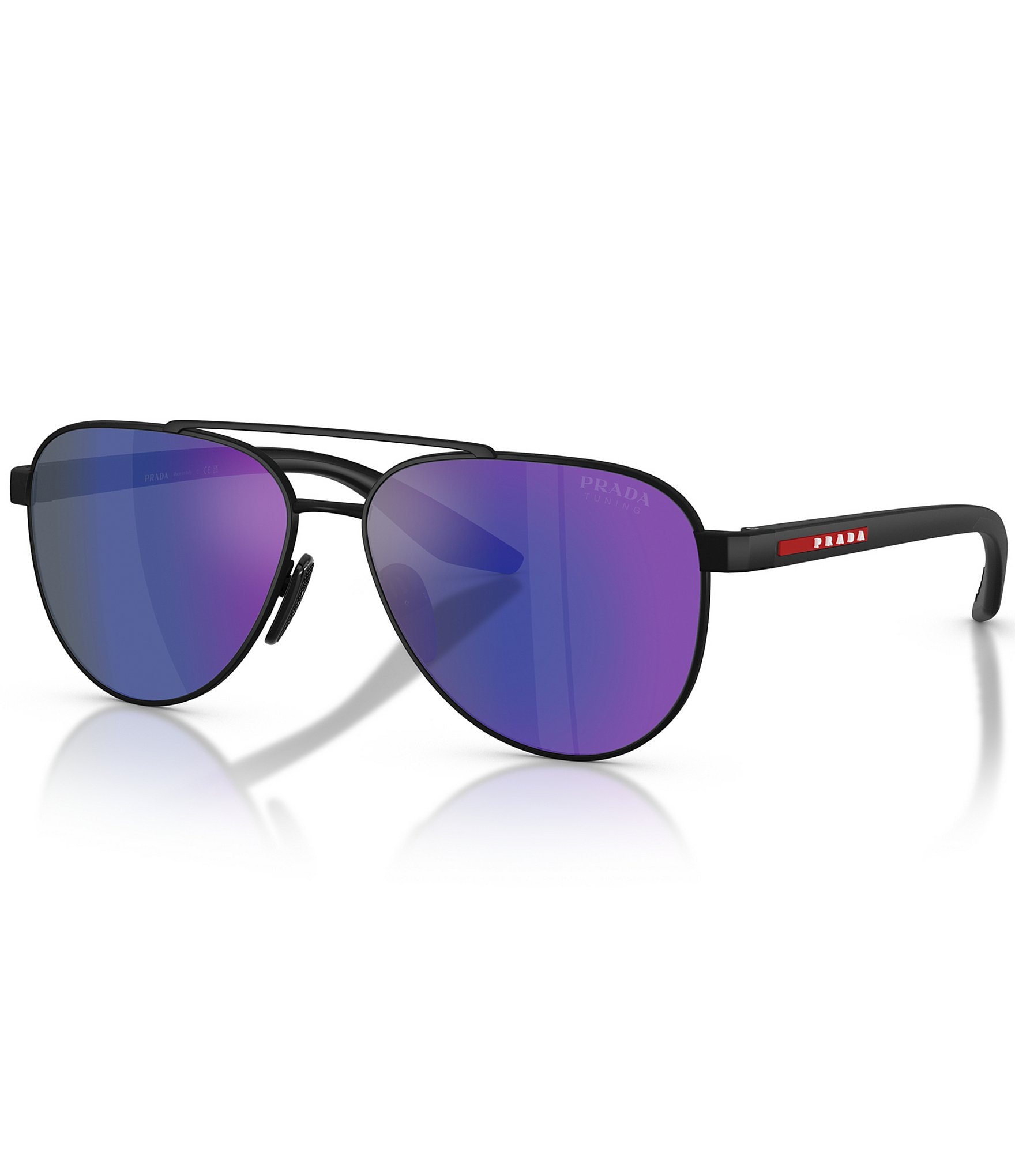 Prada Men's Linea Rossa 58mm Aviator Sunglasses | Dillard's