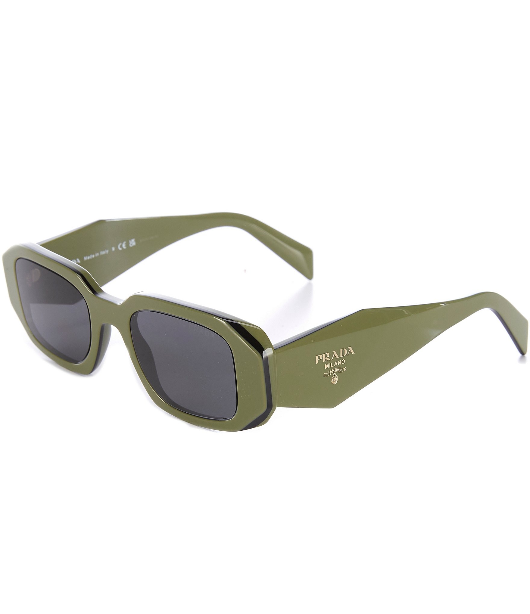 Prada Unisex 49mm Rectangle Sunglasses | Dillard's