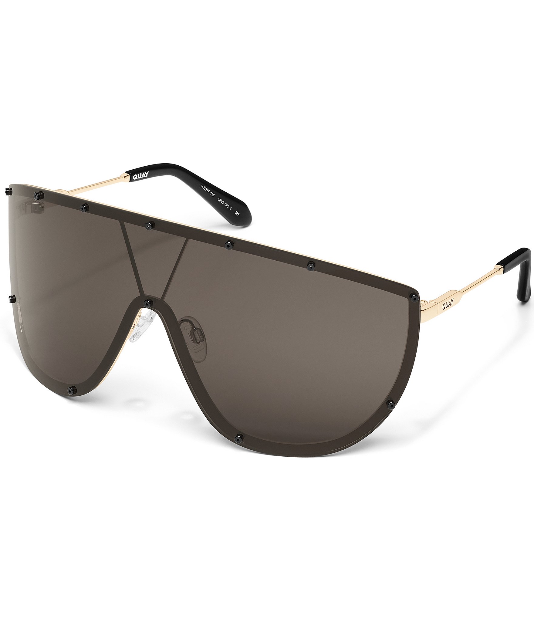Quay Australia Unisex Onset 70mm Shield Sunglasses Dillards