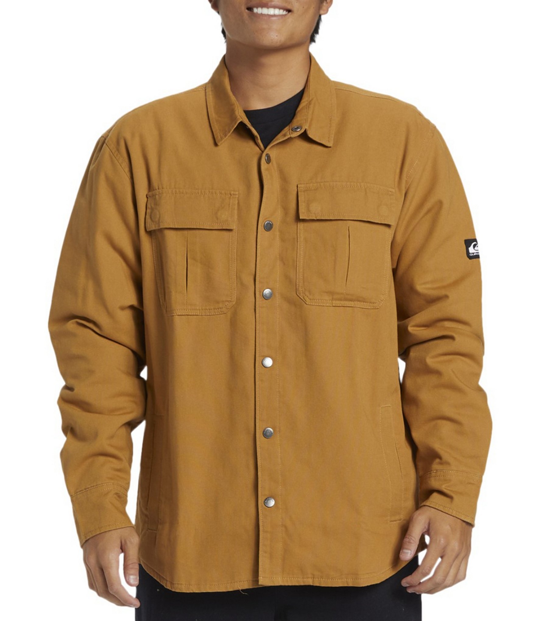 Quiksilver Long Sleeve Cold Snap Canvas Jacket | Dillard's