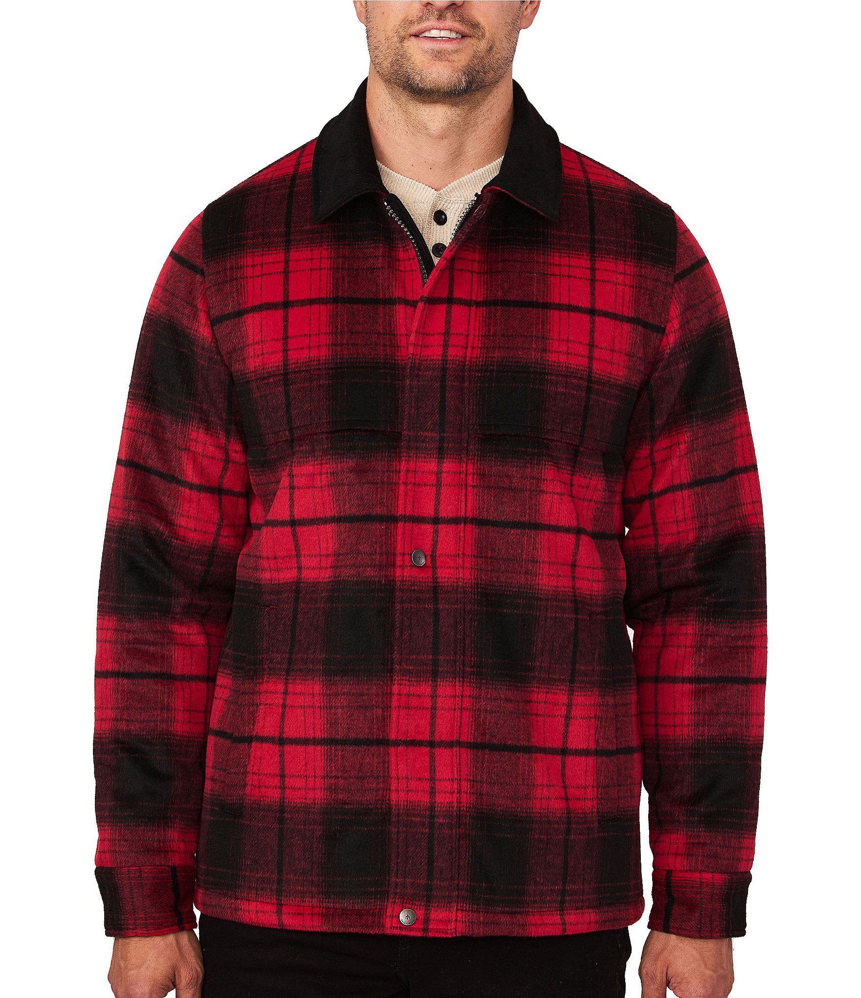 Rainforest Plaid Chore Coat | Dillard's