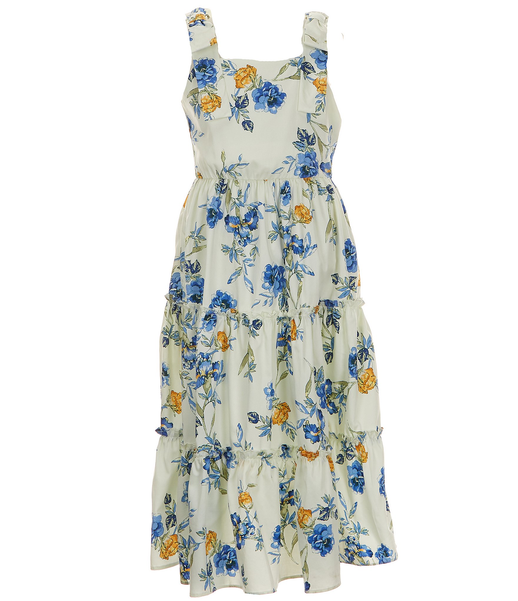 Rare Editions Big Girls 7-16 Sleeveless Floral-Printed Dress | Dillard's Rare Editions Big Girls 7-16 Sleeveless Floral-Printed Dress | Dillard's
