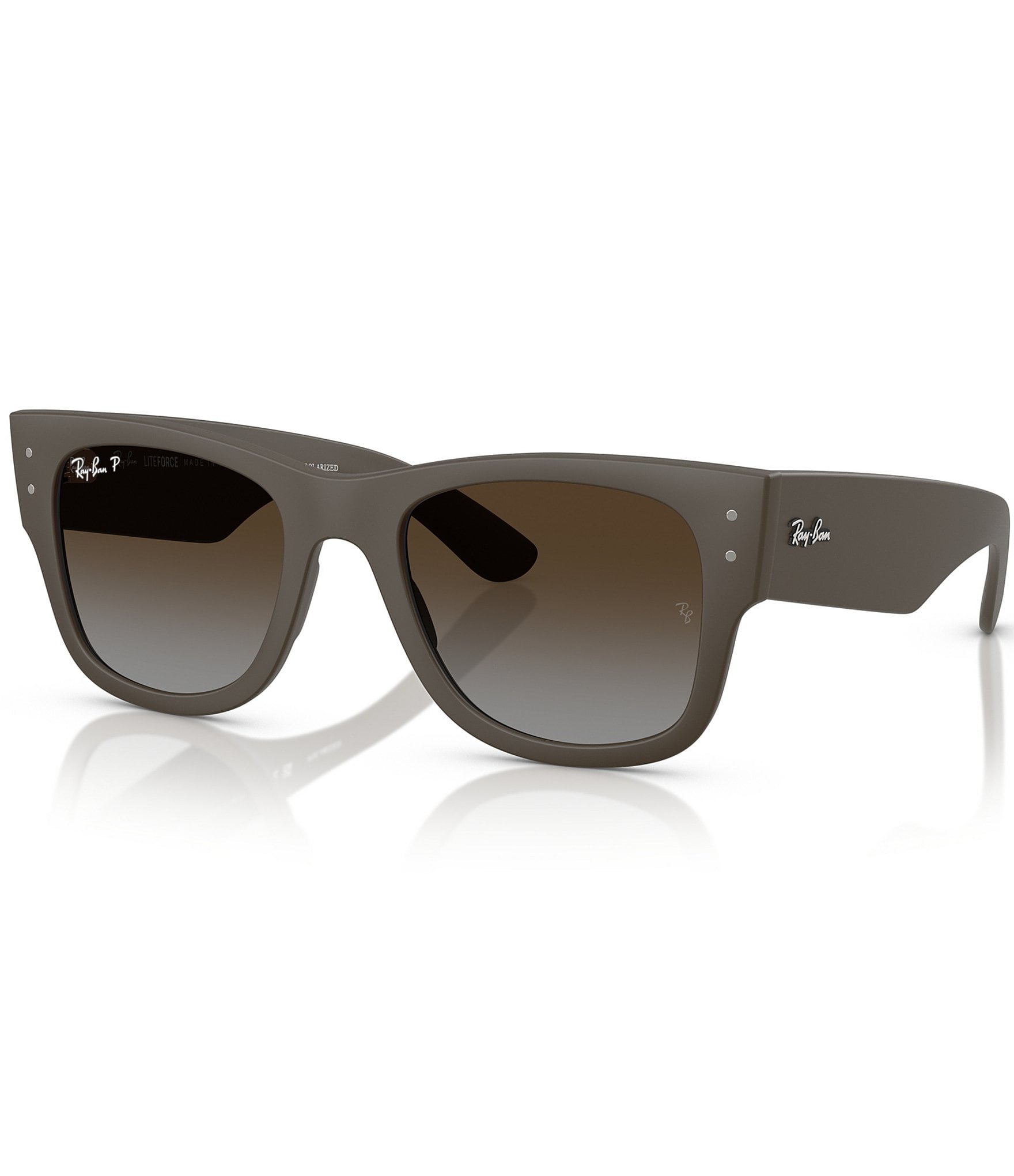 Ray-Ban Men's RB4840 52mm Square Polarized Sunglasses | Dillard's