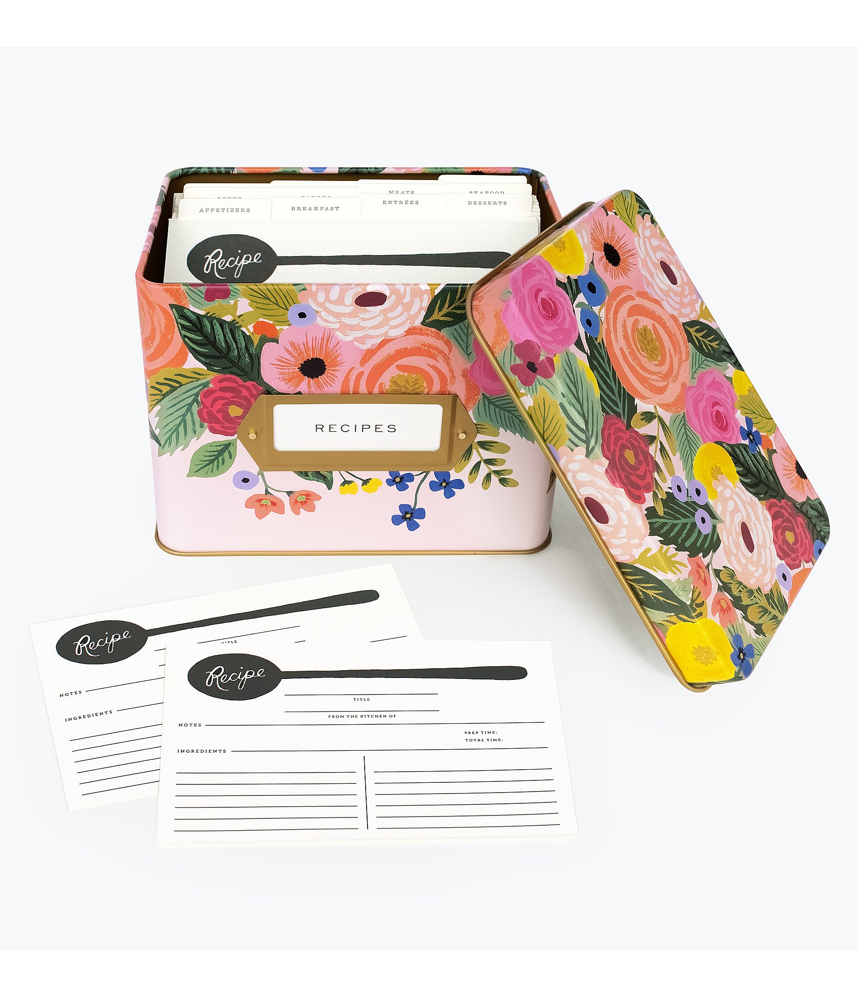 Rifle Paper Co. Tin Recipe Box | Dillard's