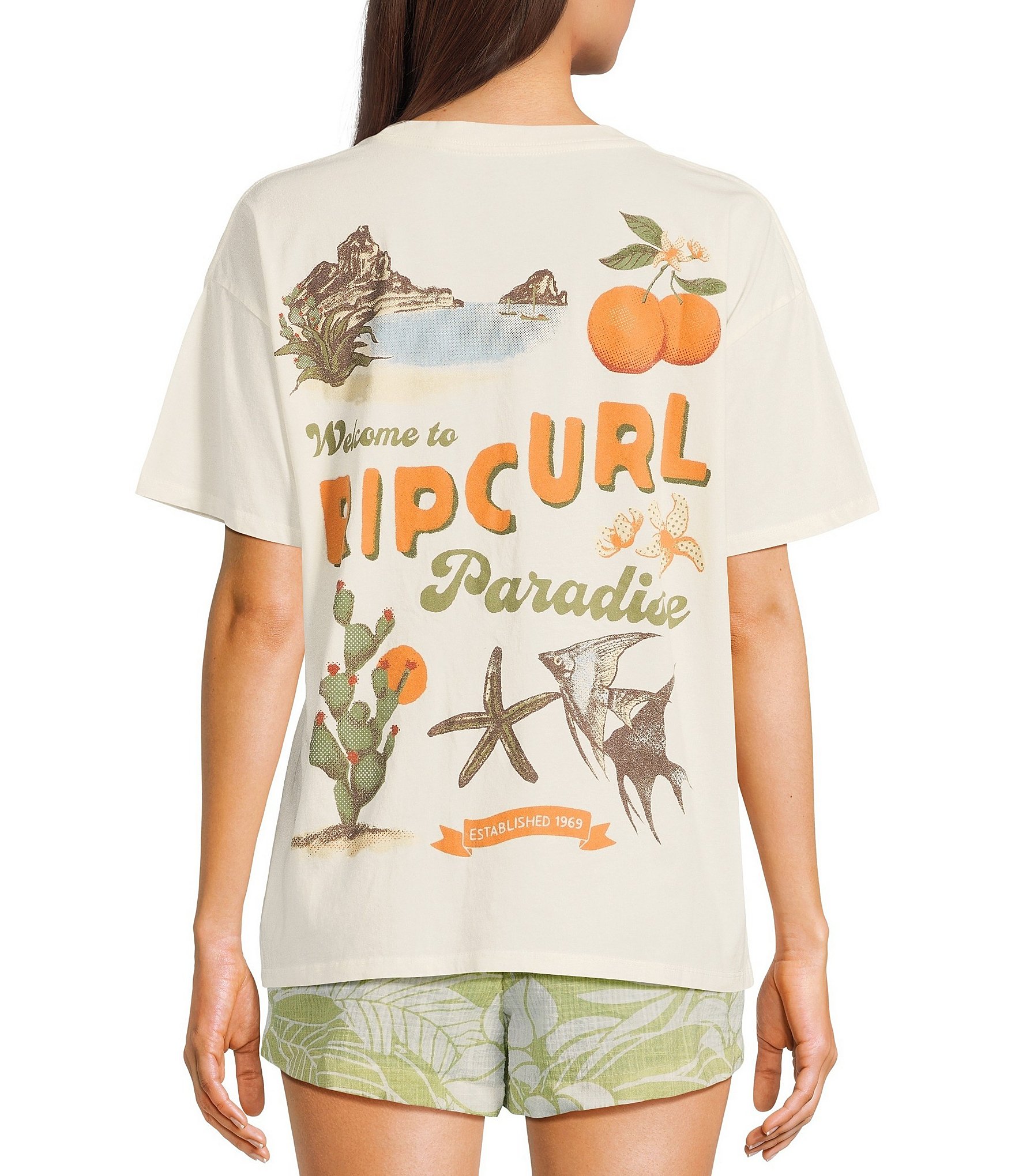 Rip Curl Cala Relaxed Graphic Short Sleeve T-Shirt | Dillard's