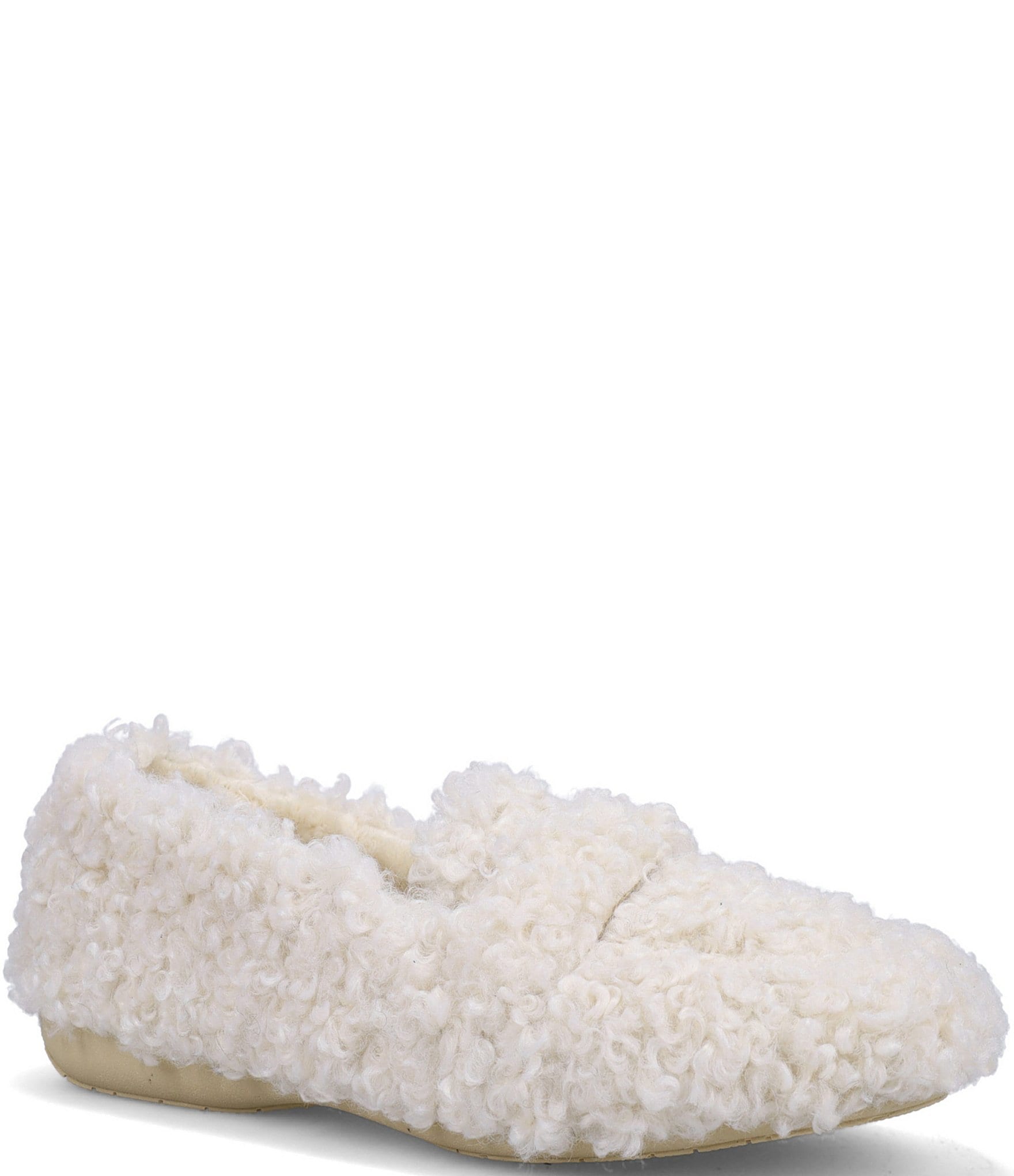 Ron White Teddy Wool Boucle Slippers | Dillard's
