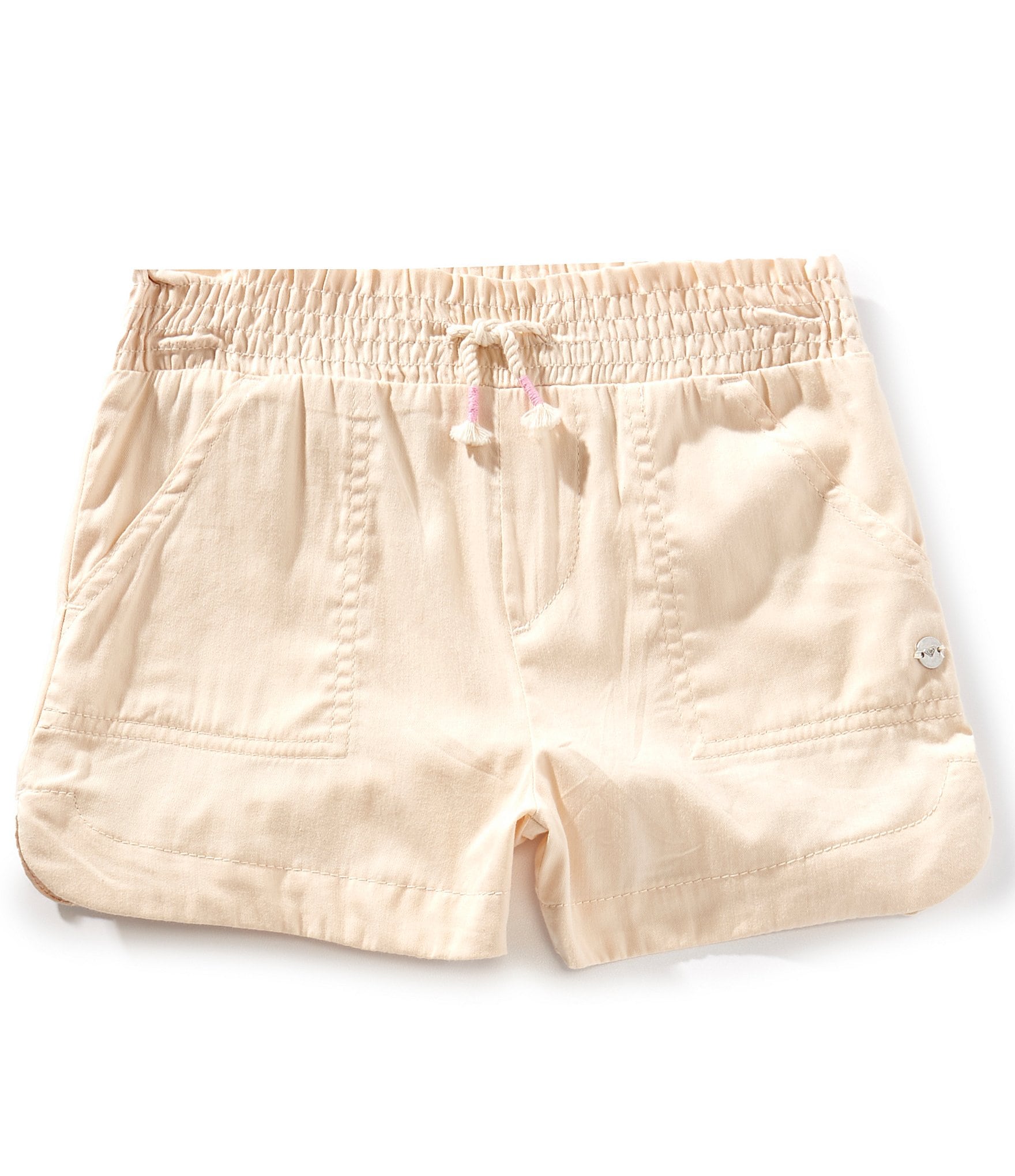 Roxy Big Girls Soleil Solid Crinkled Shorts | Dillard's