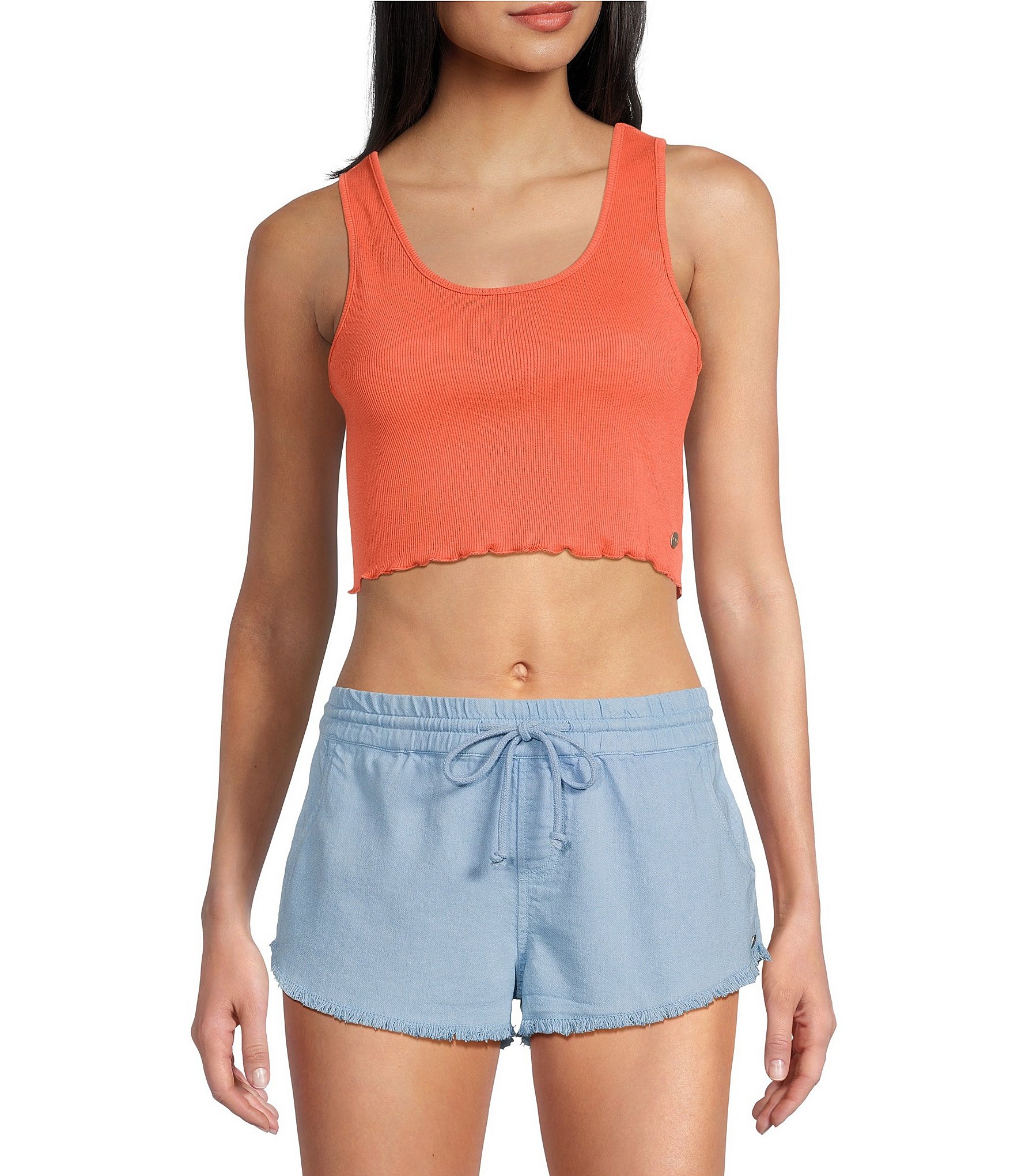 Roxy Keep It Wavy Crop Tank Top | Dillard's