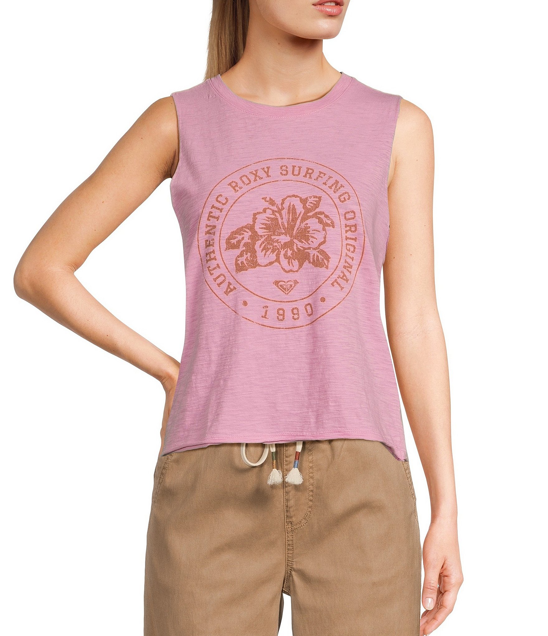 Roxy Surfin Graphic Tank Top | Dillard's