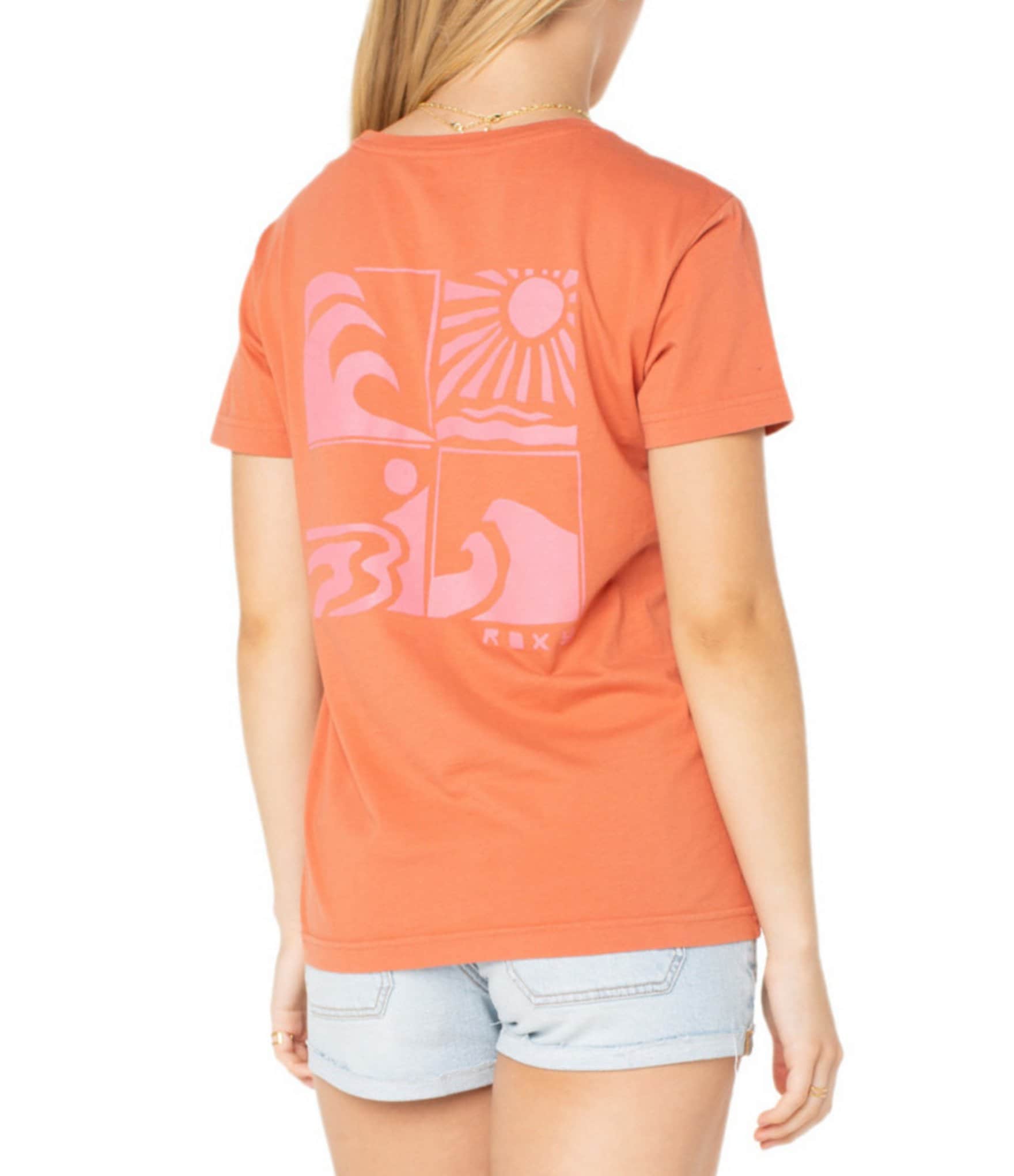 Roxy Wave Cuts Short Sleeve Jersey T-Shirt | Dillard's
