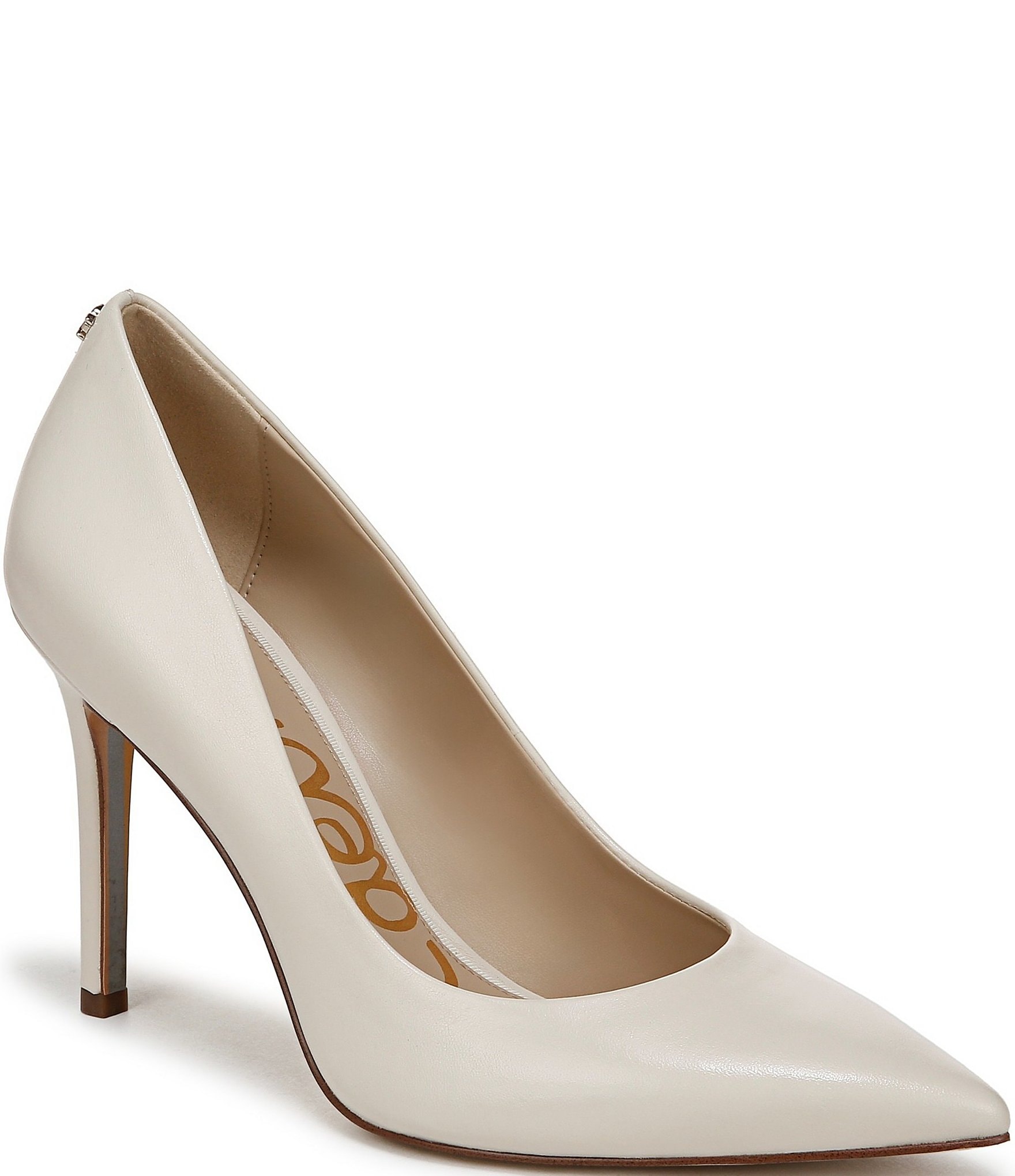 Sam Edelman Hazel Leather Pointed Toe Pumps | Dillard's