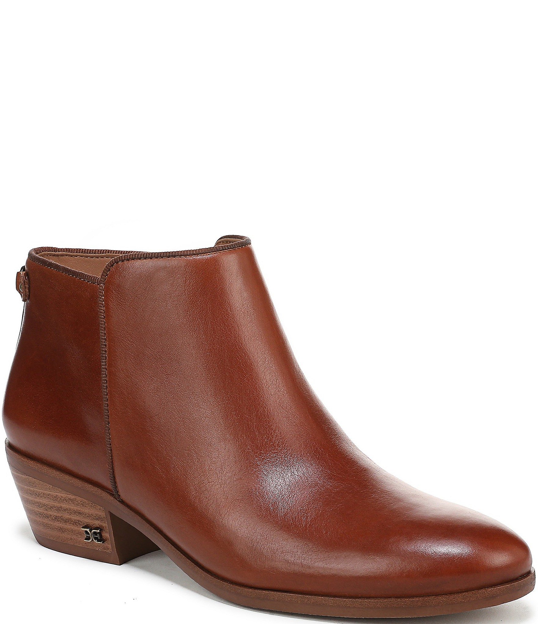 Sam Edelman Petty Leather Ankle Booties | Dillard's