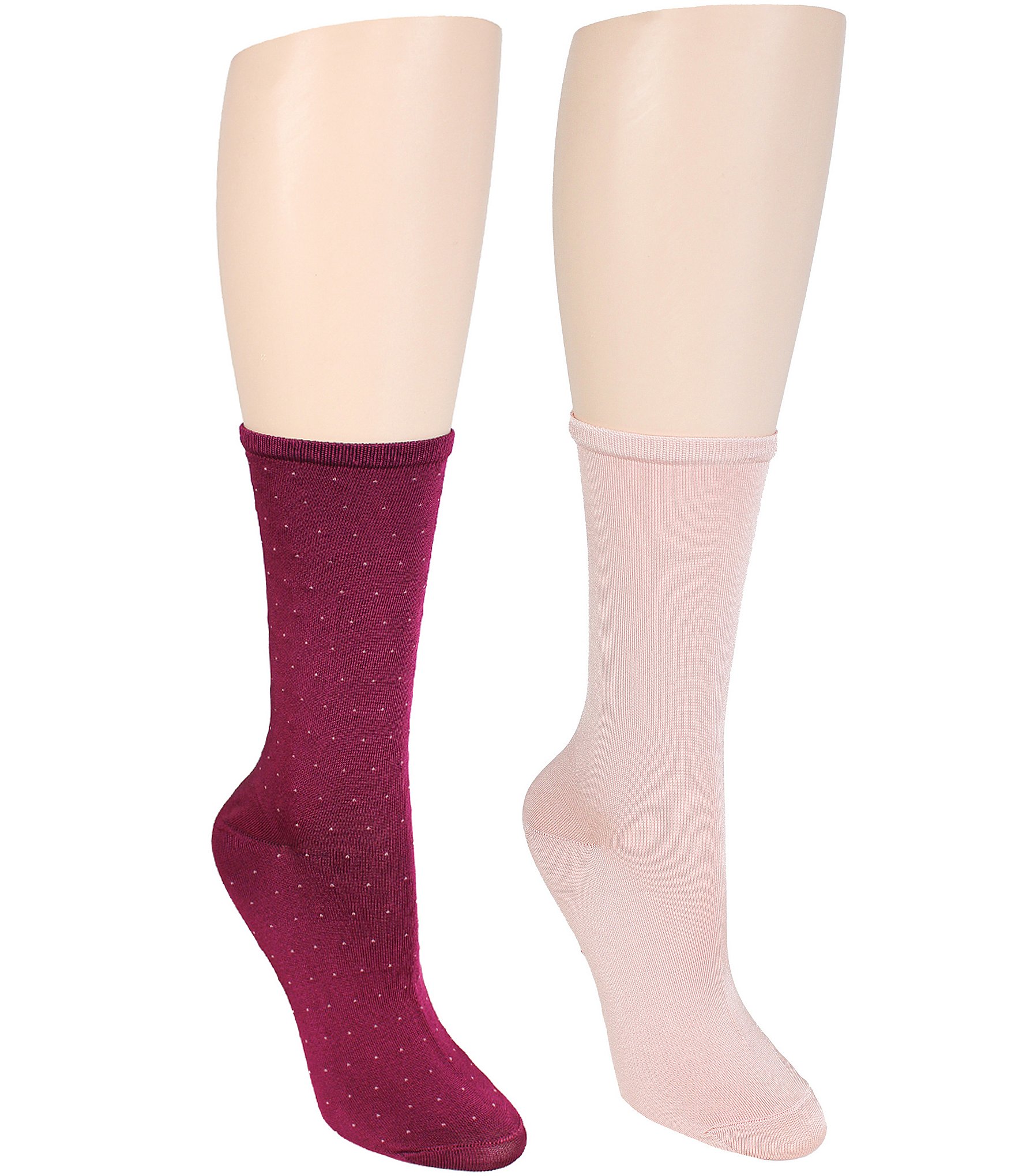 Sam Edelman Pin Dot Crew Socks, 2 Pack | Dillard's