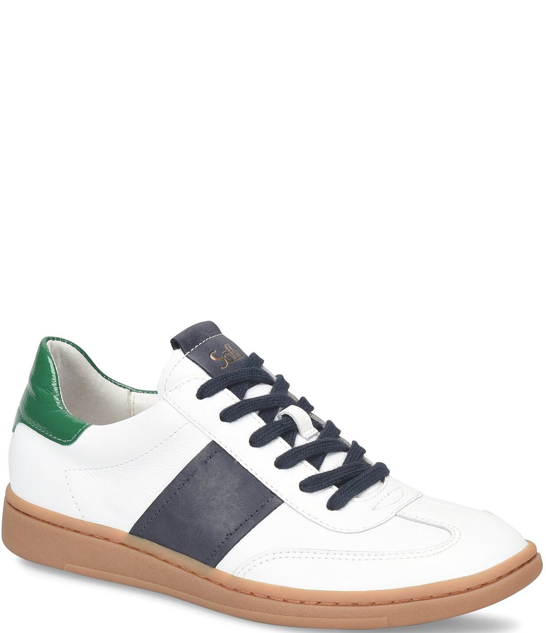 Sofft Ruby Retro Leather Lace-Up Sneakers | Dillard's